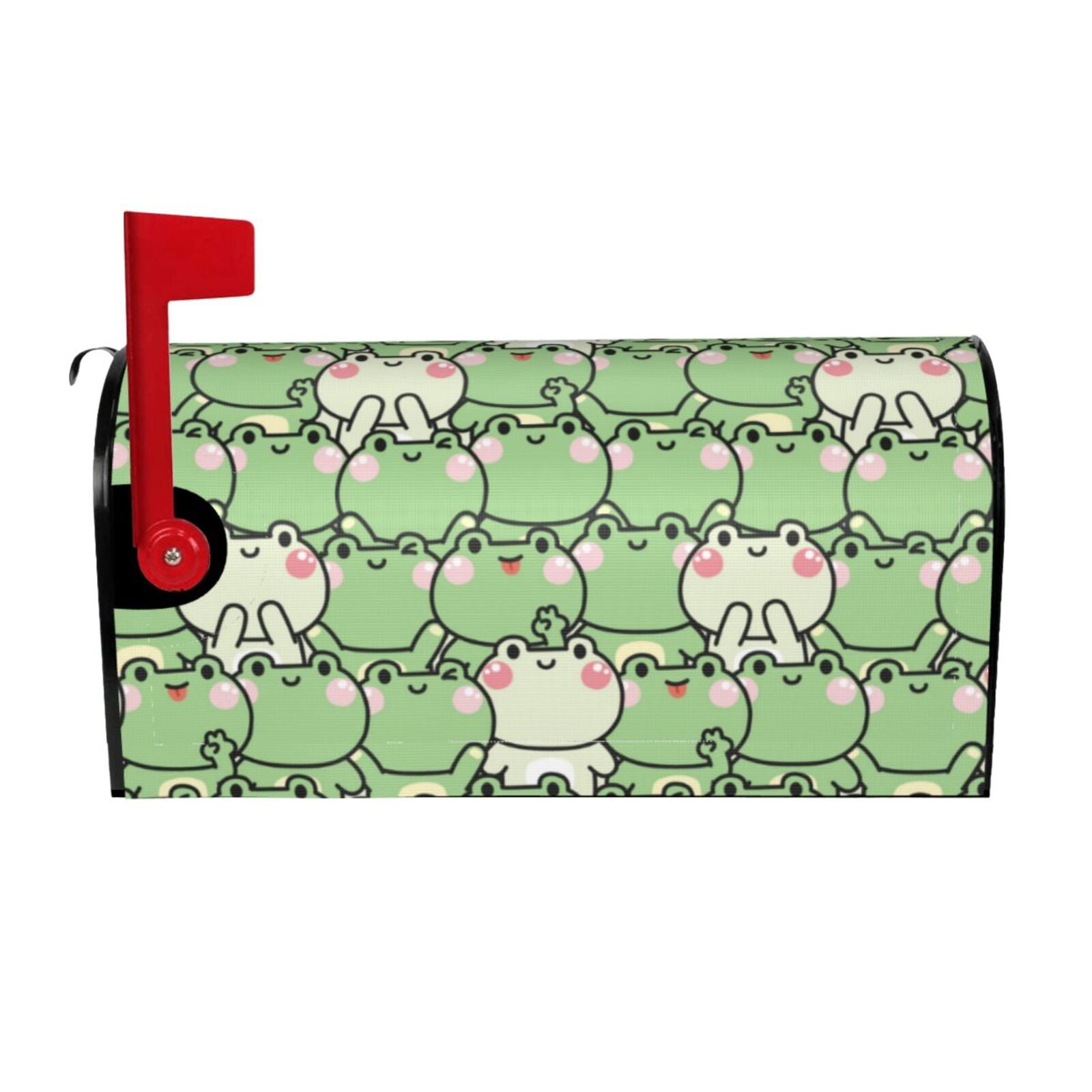 Mailbox Covers Magnetic Standard Size - cute frog Kawaii Waterproof ...