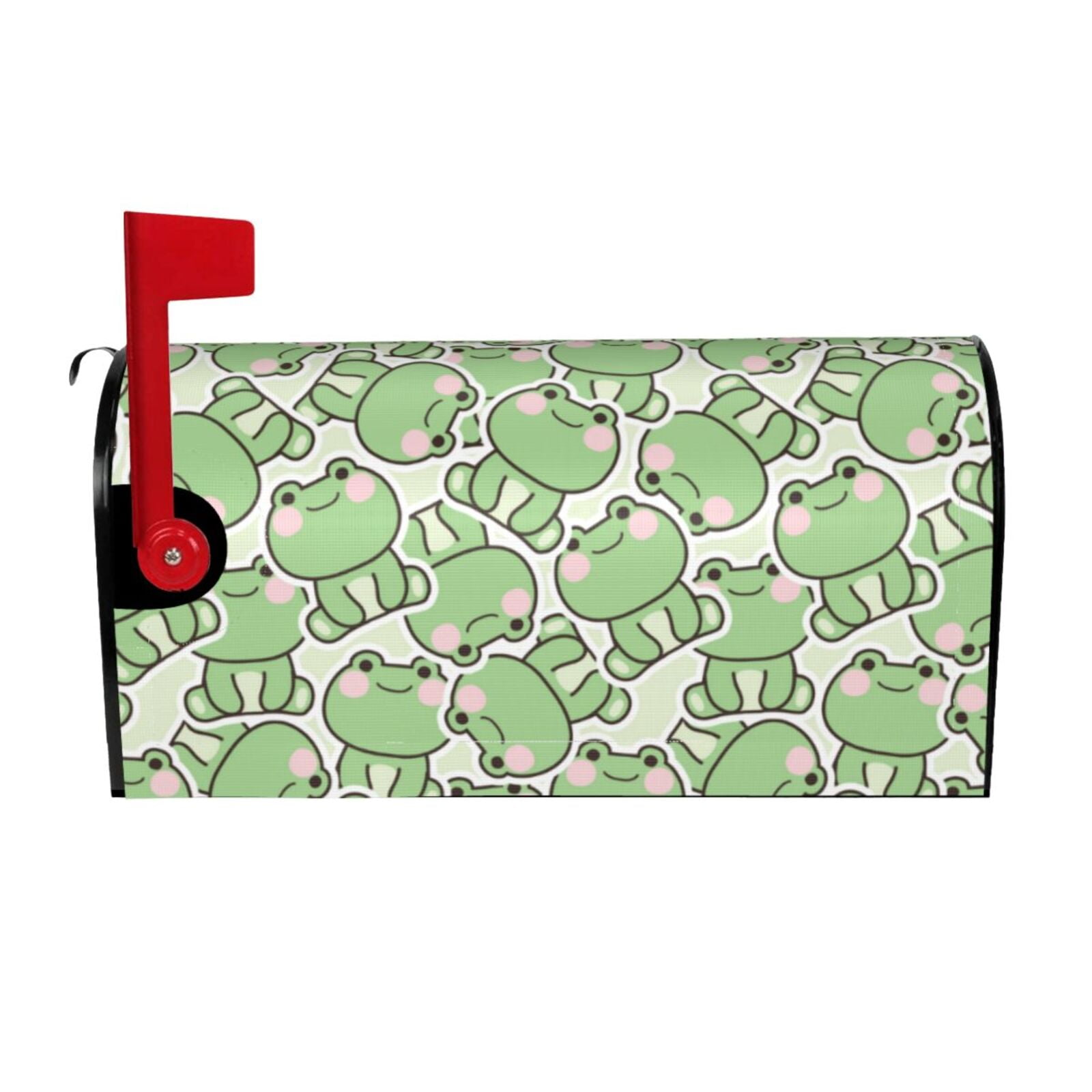 Mailbox Covers Magnetic Standard Size - cute frog sitting pose funny ...