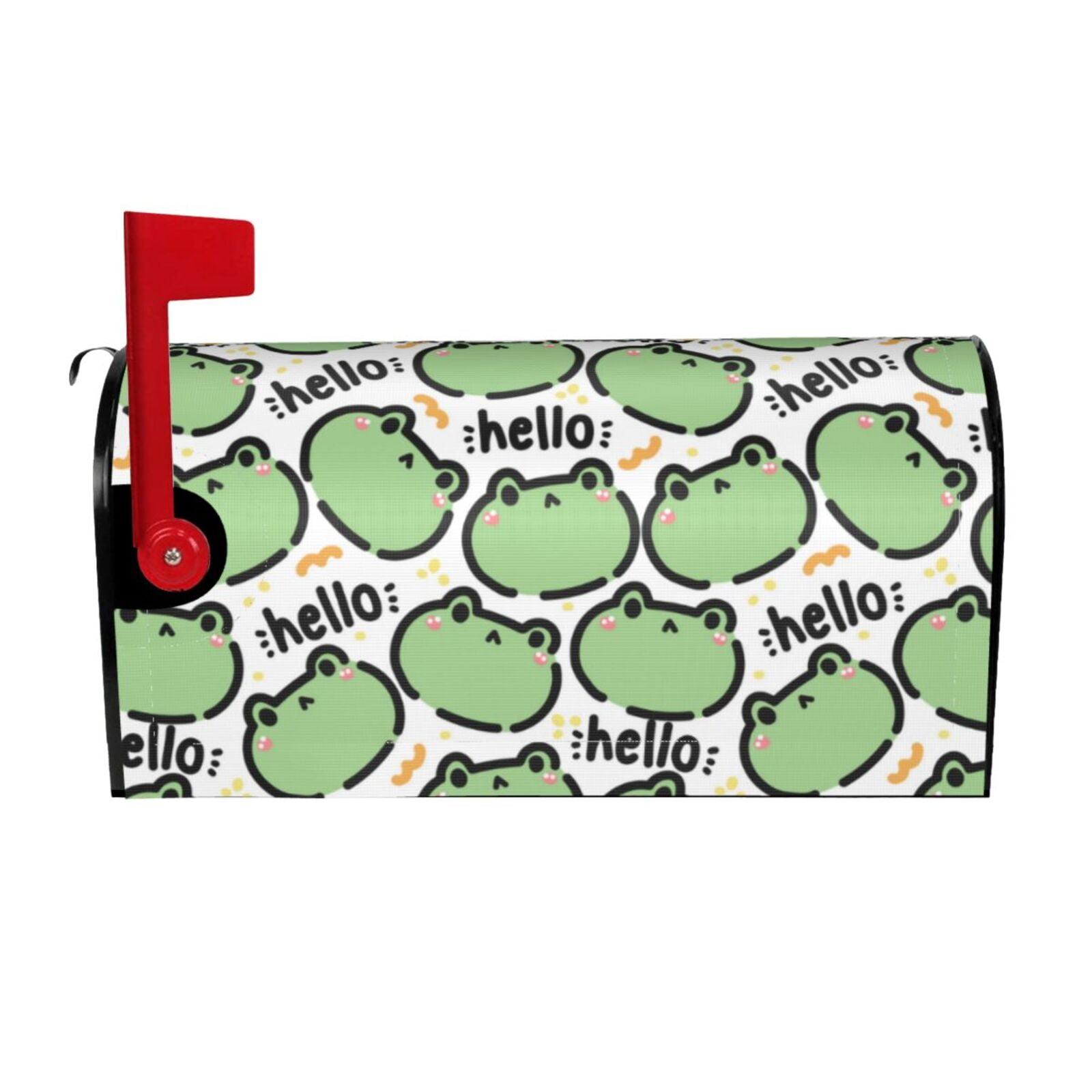 Mailbox Covers Magnetic Standard Size - cute hello frog Waterproof ...