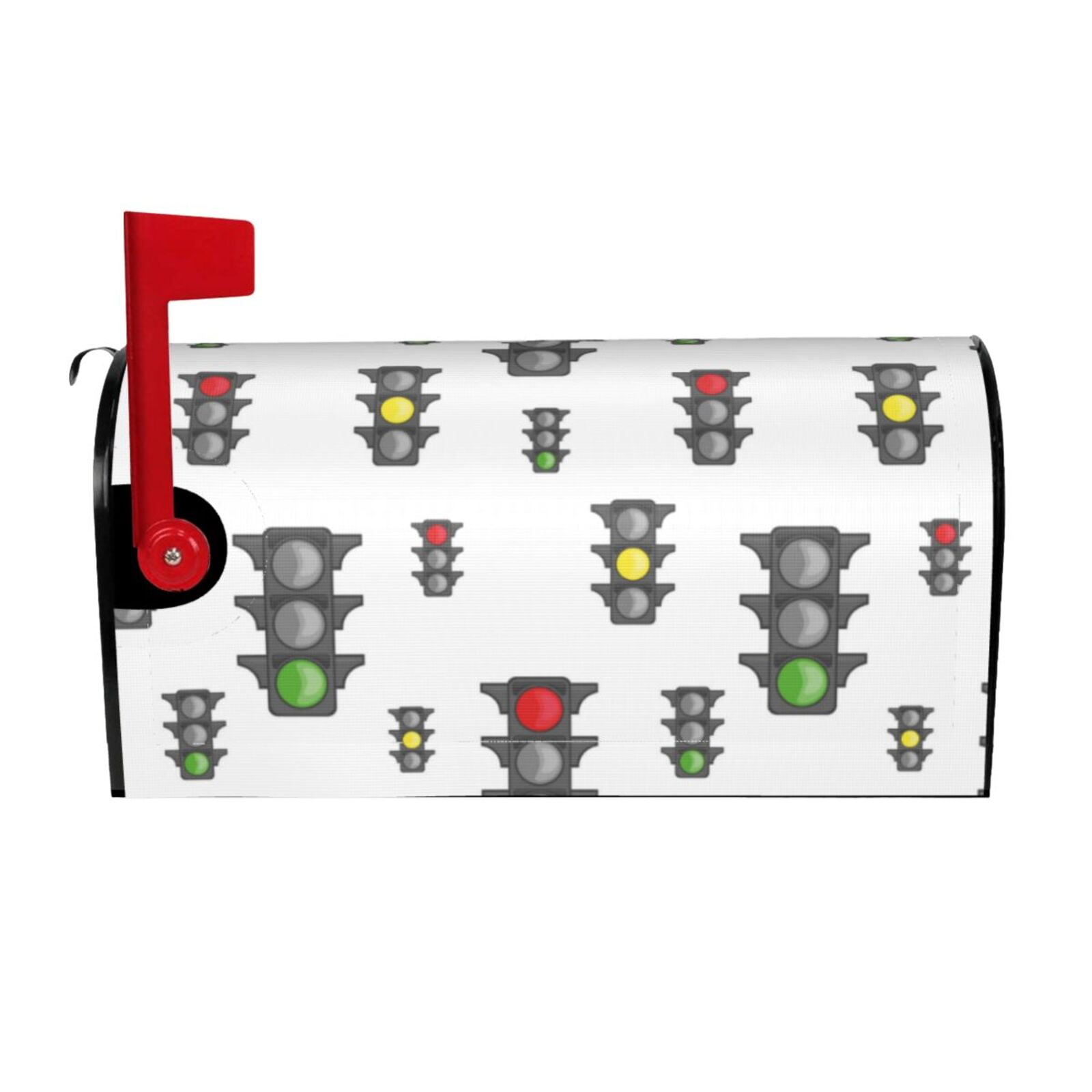 Mailbox Covers Magnetic Standard Size - cute traffic light Pattern ...
