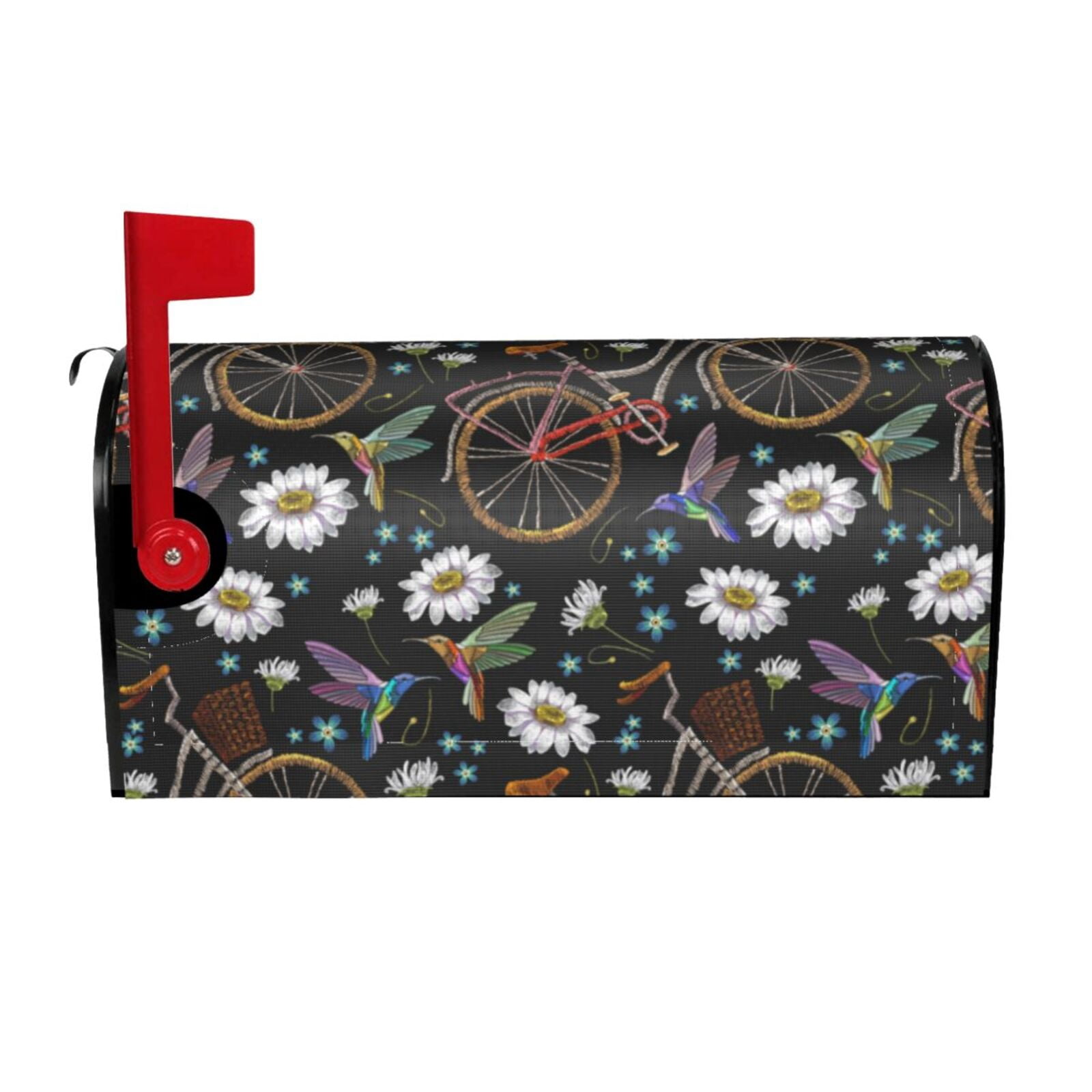 Mailbox Covers Magnetic Standard Size - daisy bike bird Waterproof ...