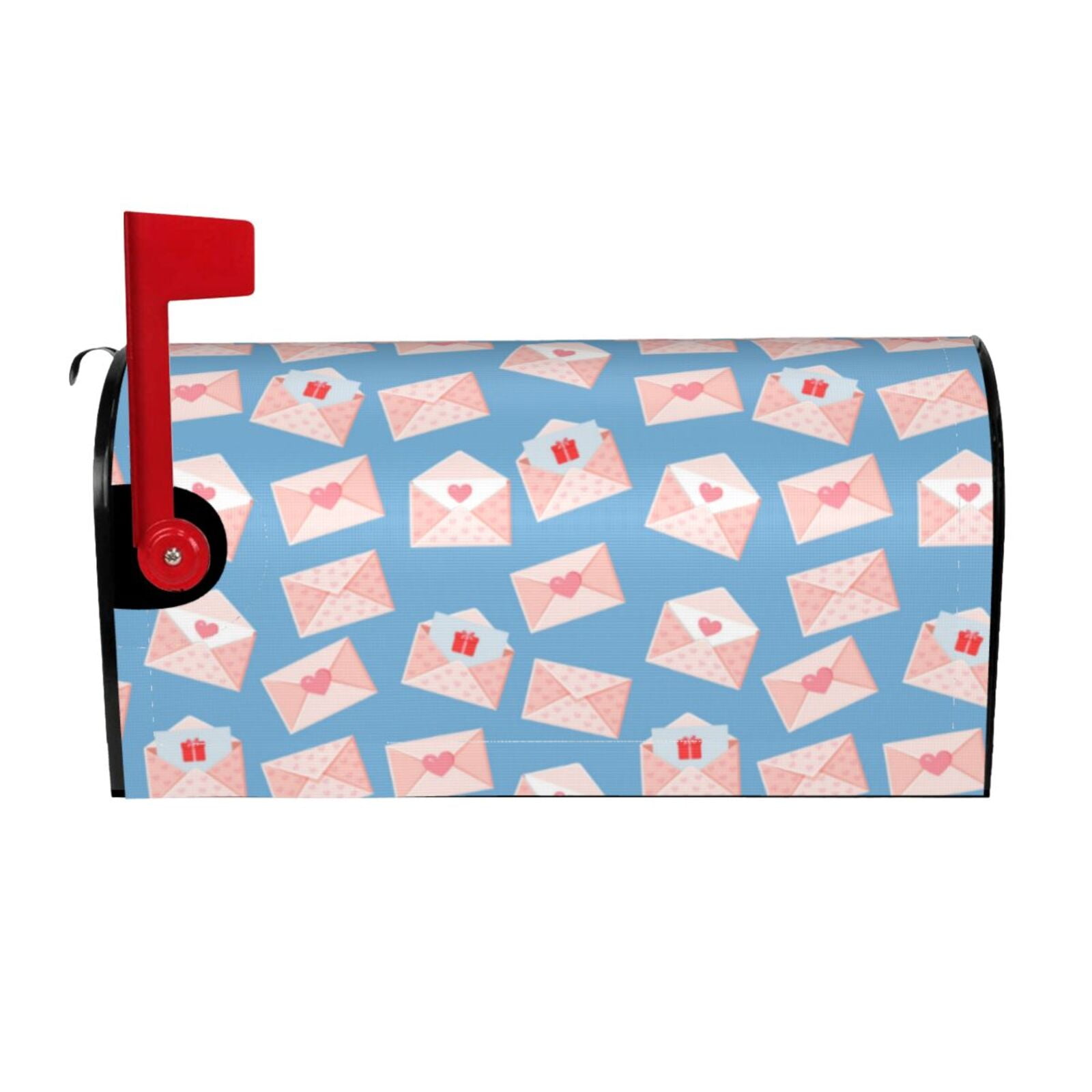 Mailbox Covers Magnetic Standard Size - envelope Pattern pink ...