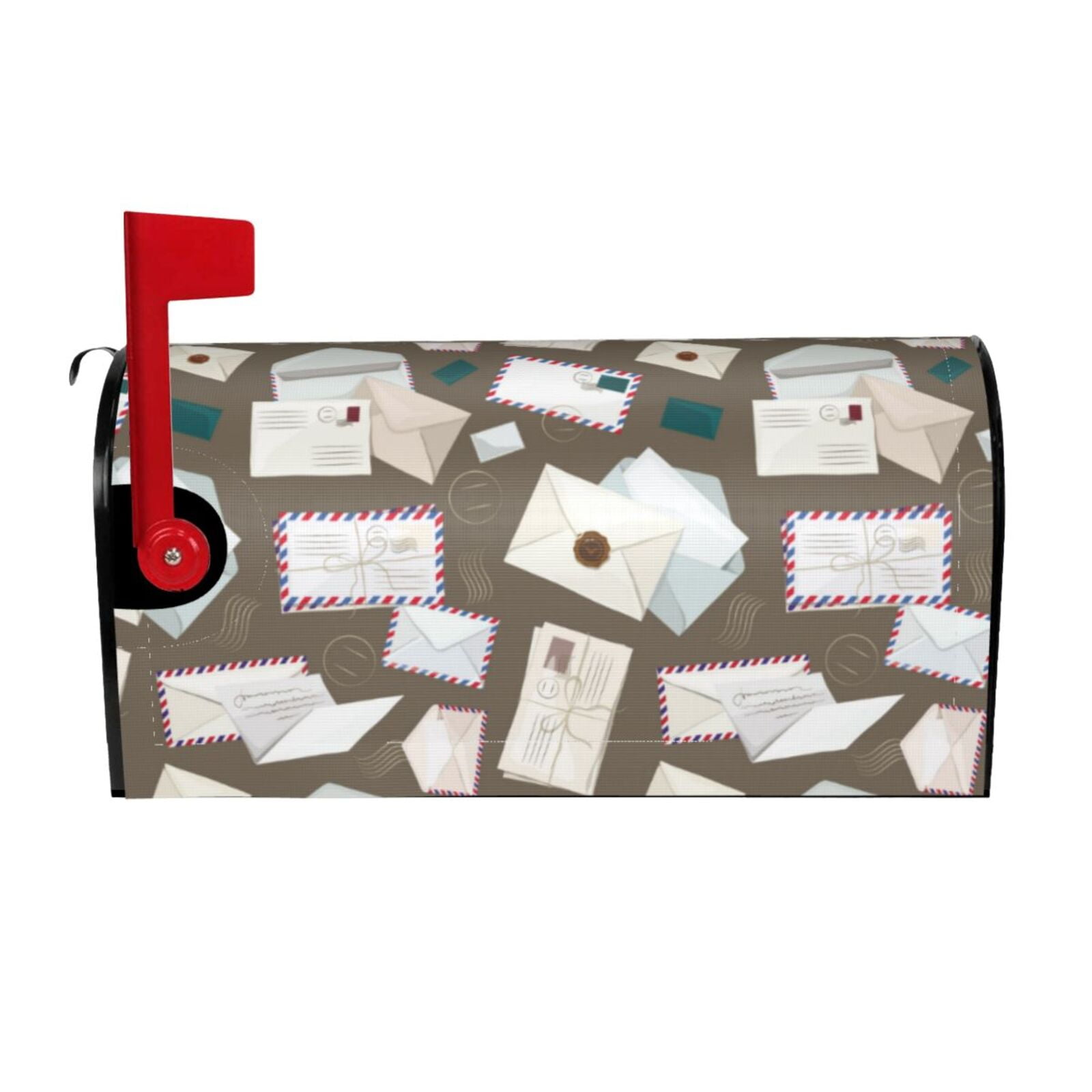 Mailbox Covers Magnetic Standard Size - envelope Pattern travel ...