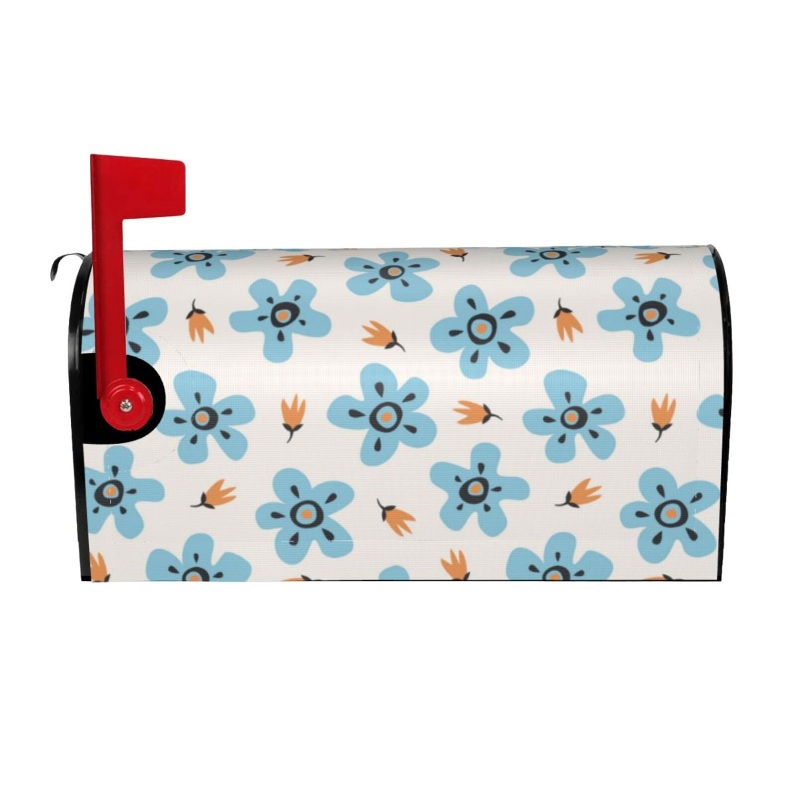 Mailbox Covers Magnetic Standard Size - flower leaves A Waterproof ...