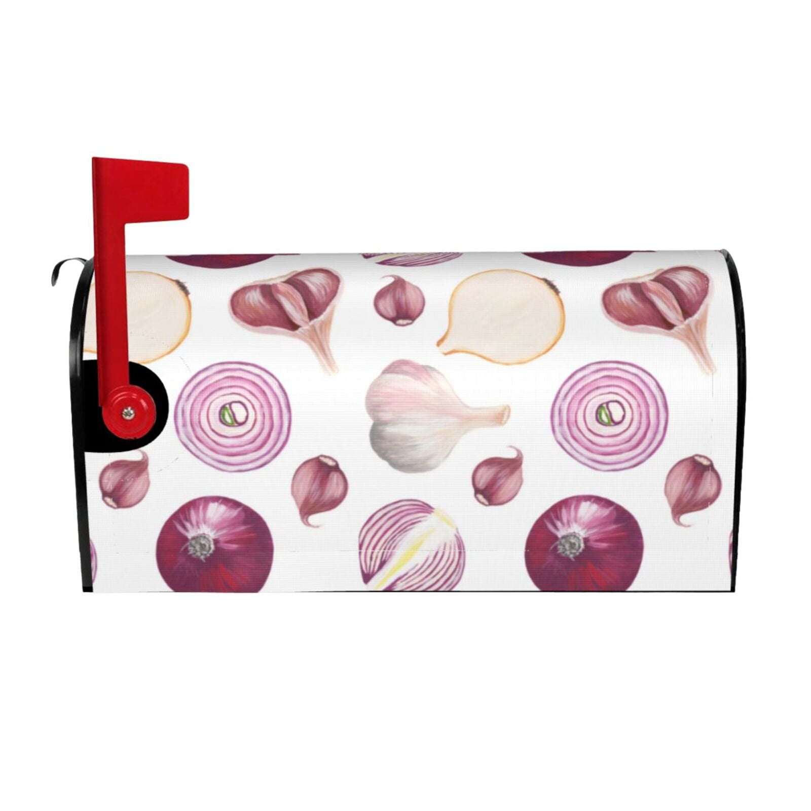 Mailbox Covers Magnetic Standard Size - funny Onion garlic Waterproof ...