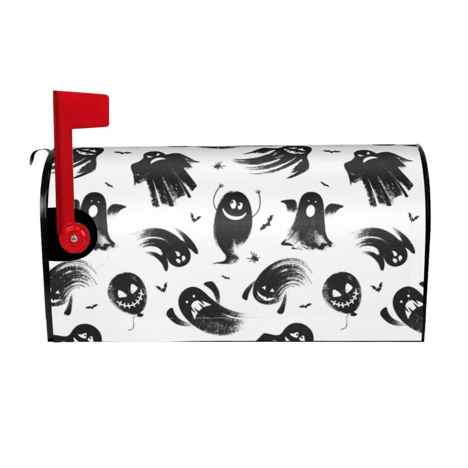 Mailbox Covers Magnetic Standard Size - funny ghost Patterns halloween ...
