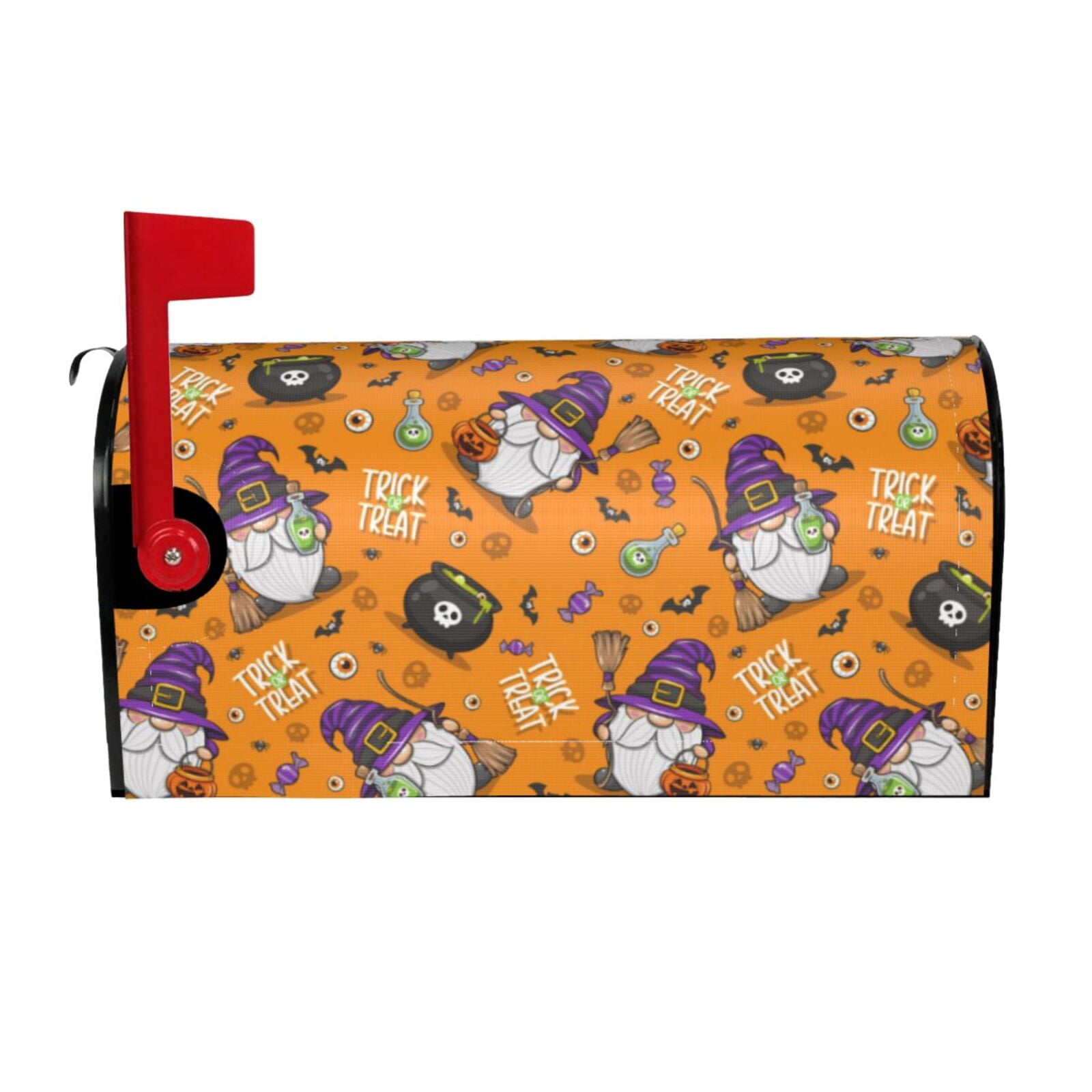 Mailbox Covers Magnetic Standard Size - gnome halloween hat Waterproof ...