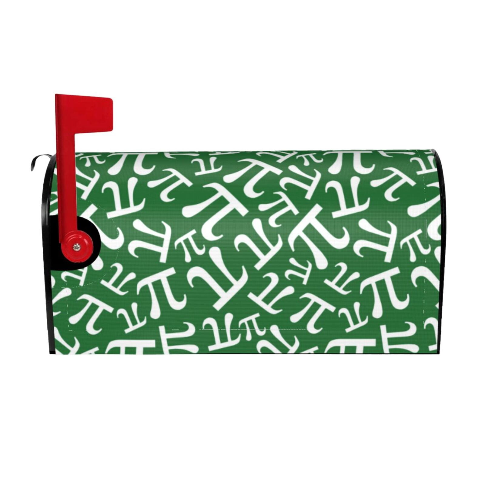 Mailbox Covers Magnetic Standard Size - green pi Symbol Print ...