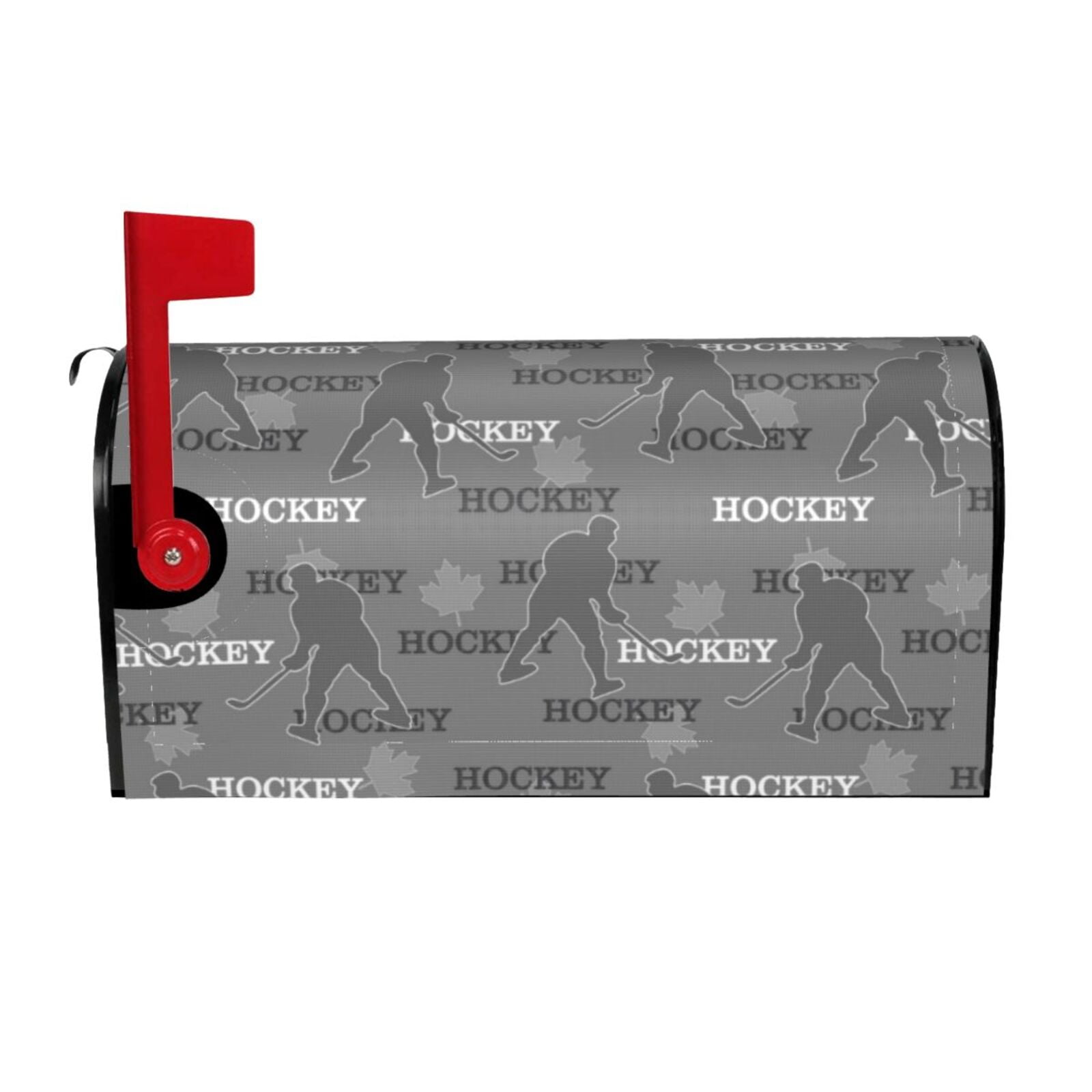 Mailbox Covers Magnetic Standard Size - grey hockey players cool ...