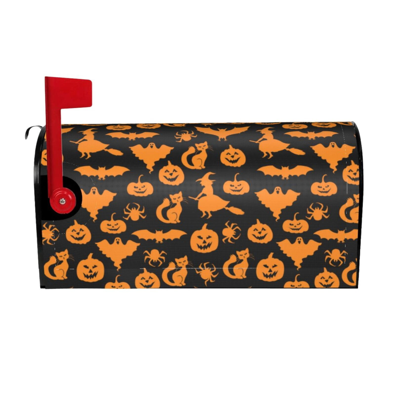 Mailbox Covers Magnetic Standard Size - halloween bat witch Waterproof ...