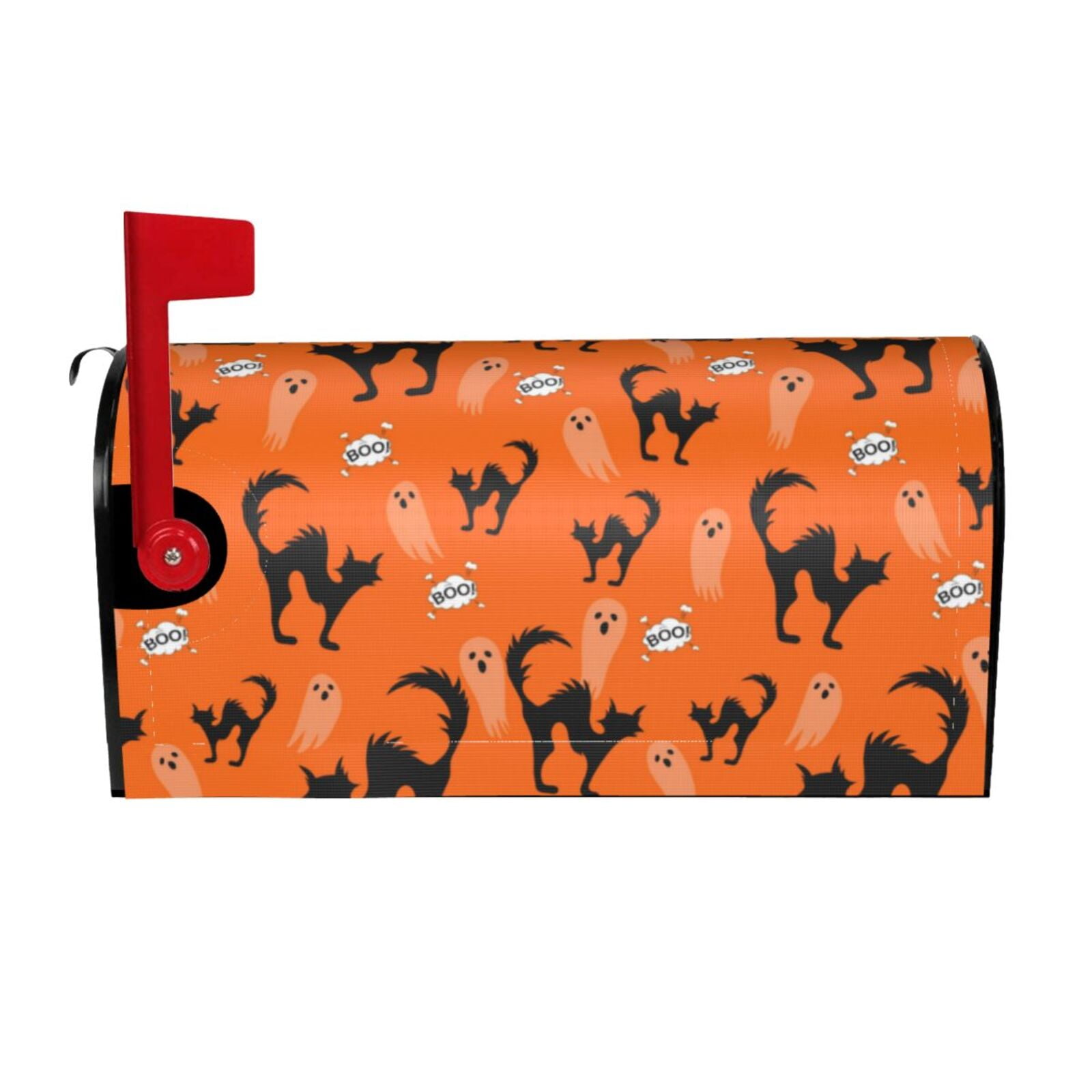 Mailbox Covers Magnetic Standard Size - halloween cat Patterns ...