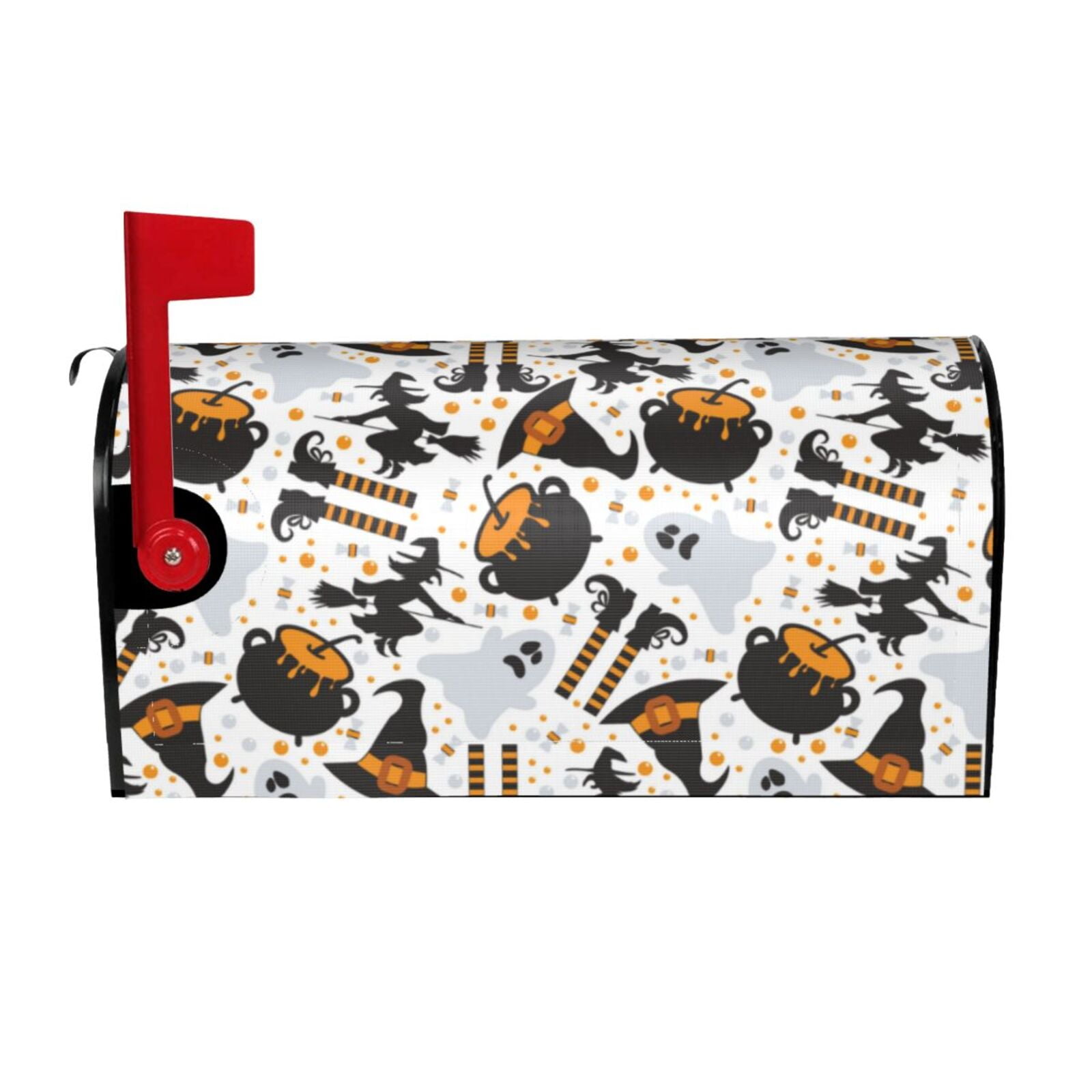 Mailbox Covers Magnetic Standard Size - halloween hat witch Waterproof ...