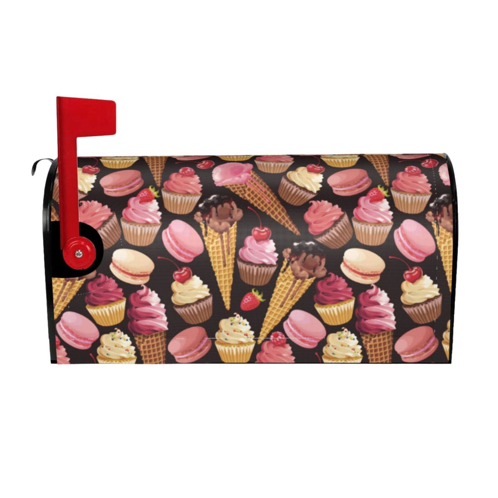 Mailbox Covers Magnetic Standard Size - ice cream cake Waterproof ...