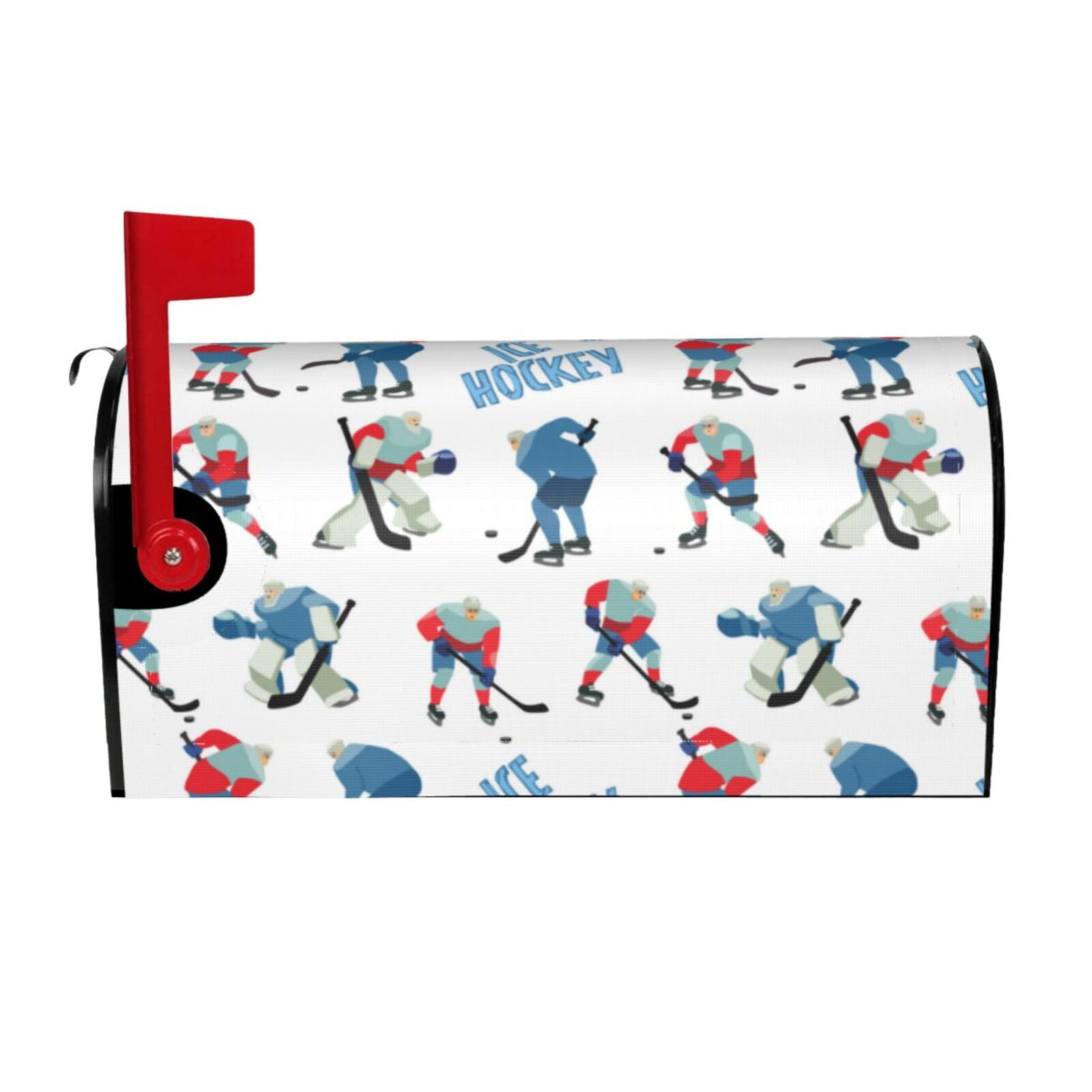 Mailbox Covers Magnetic Standard Size - ice hockey player cool ...