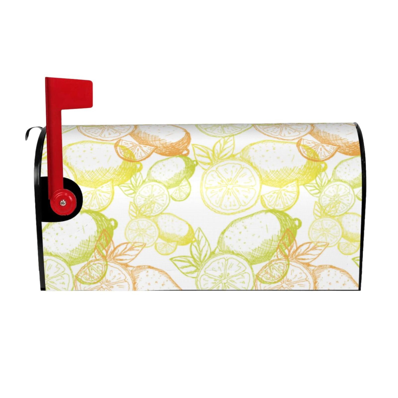 Mailbox Covers Magnetic Standard Size - lemon potatoes Waterproof ...