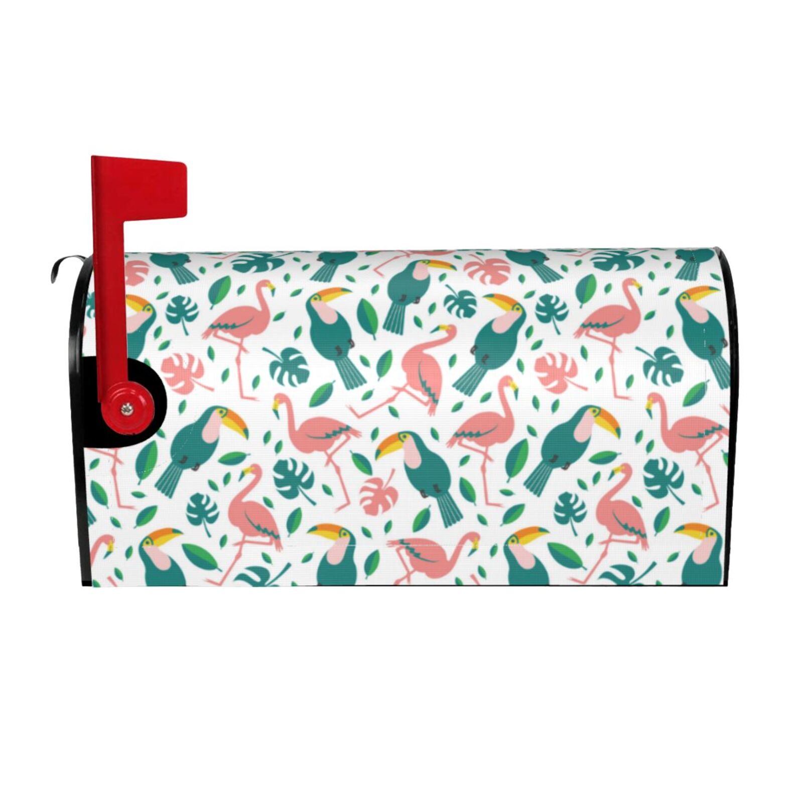 Mailbox Covers Magnetic Standard Size - parrot flamingo Waterproof ...
