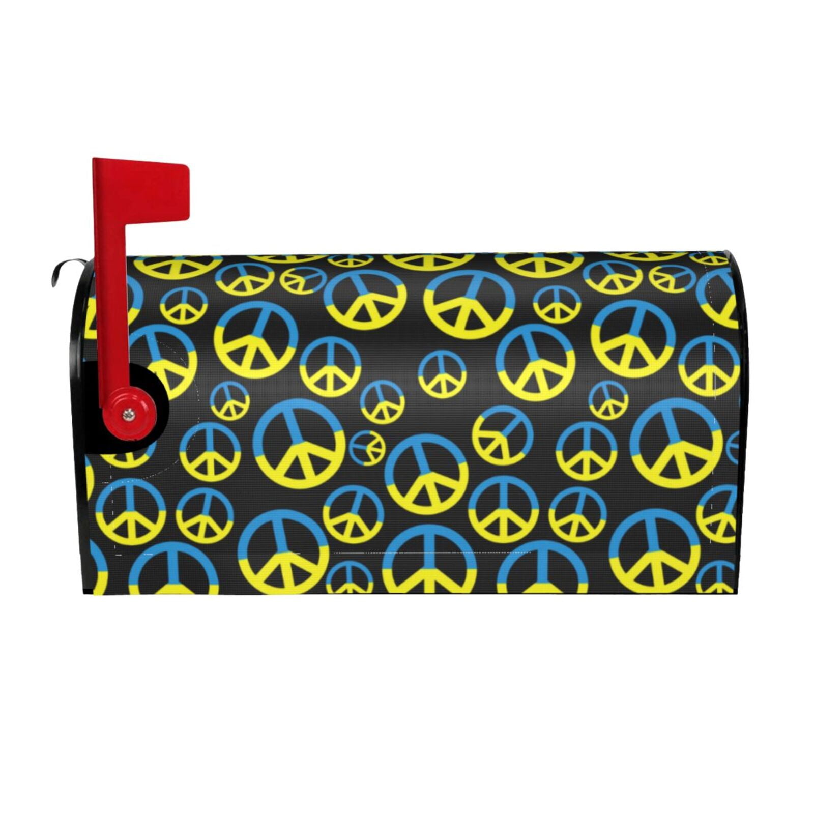 Mailbox Covers Magnetic Standard Size - peace sign flag Waterproof ...