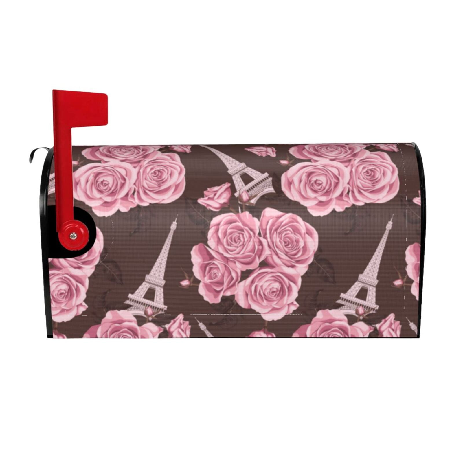 Mailbox Covers Magnetic Standard Size - pink flower Tower Waterproof ...