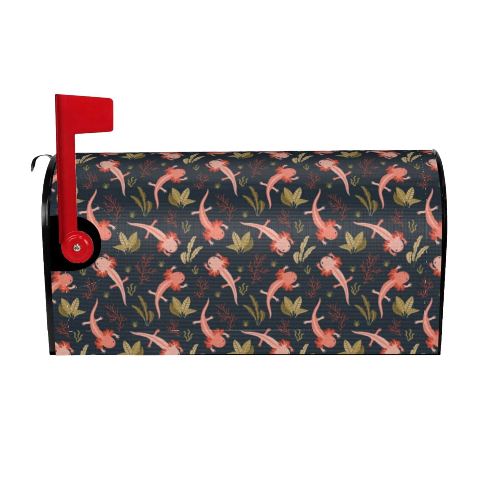 Mailbox Covers Magnetic Standard Size - sea pink axolotl cute Trendy ...