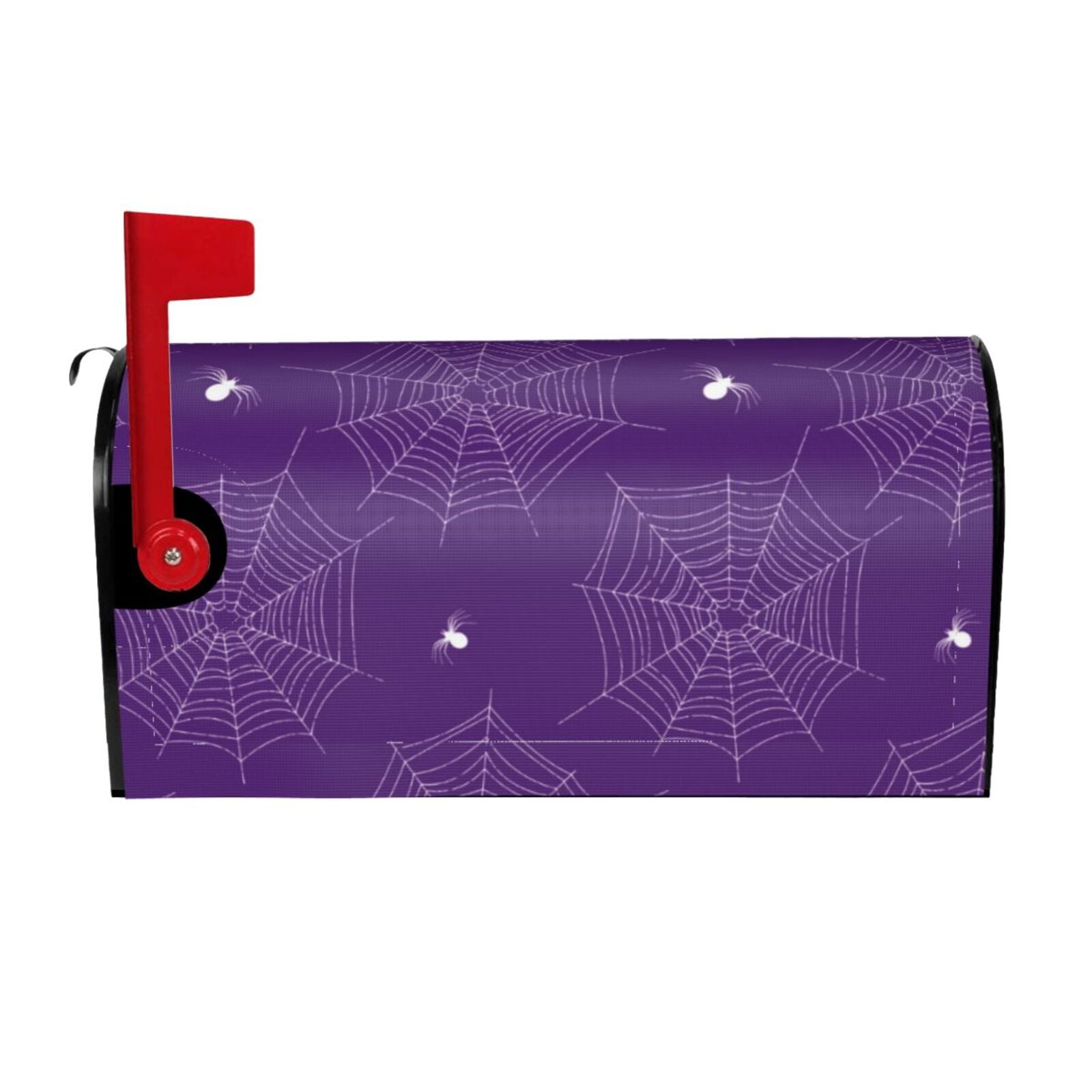 Mailbox Covers Magnetic Standard Size - spider web purple cool ...