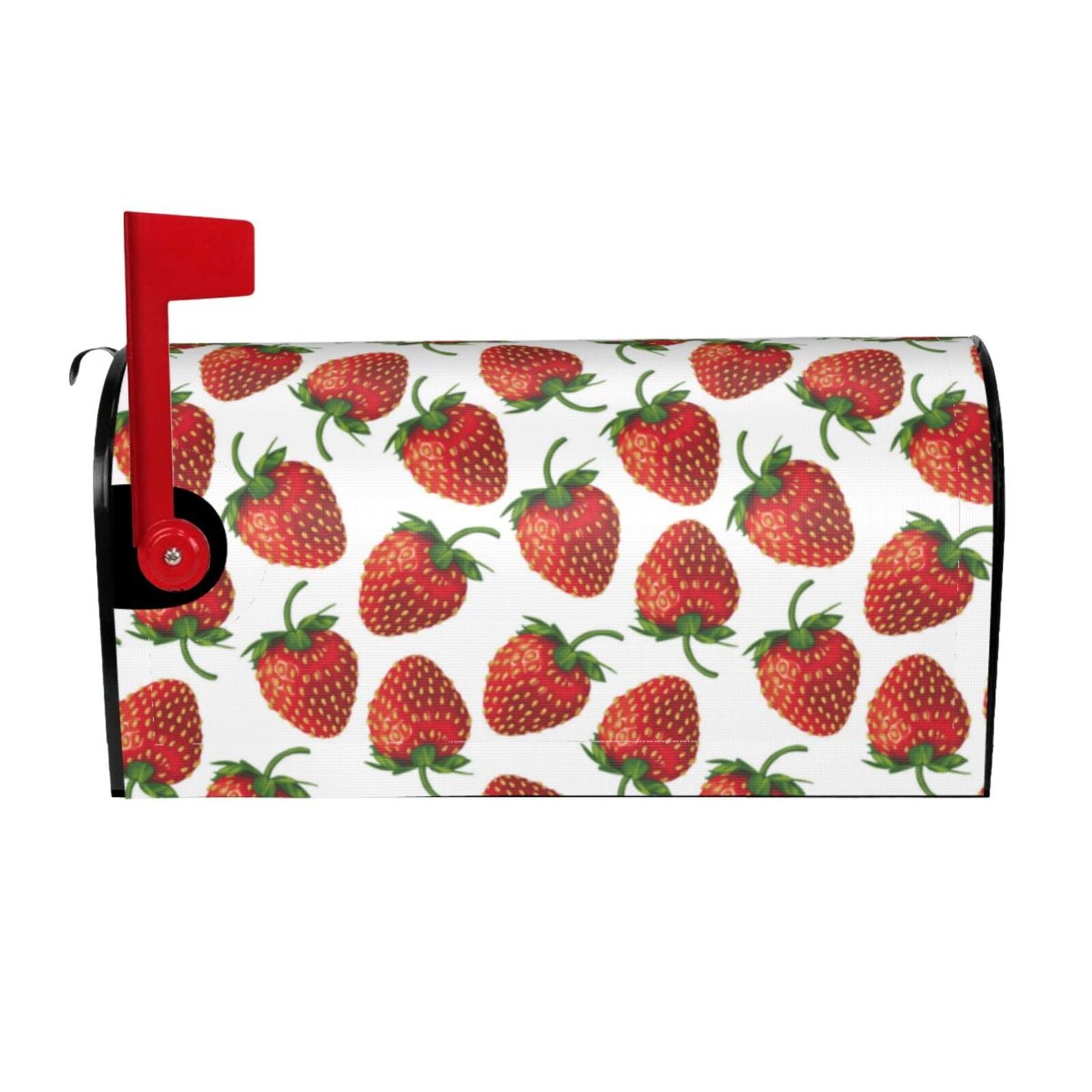 Mailbox Covers Magnetic Standard Size - strawberries print Waterproof ...