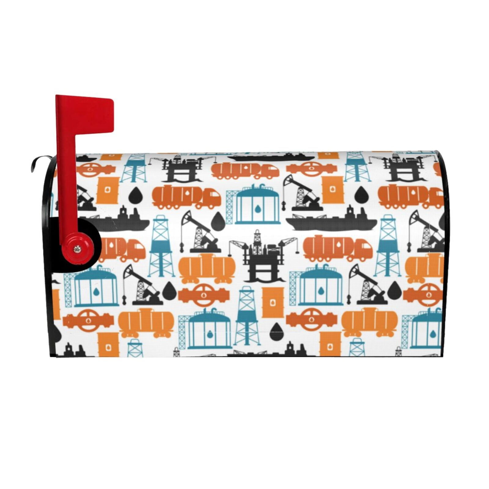 Mailbox Covers Magnetic Standard Size - truck ship Waterproof Mailbox ...