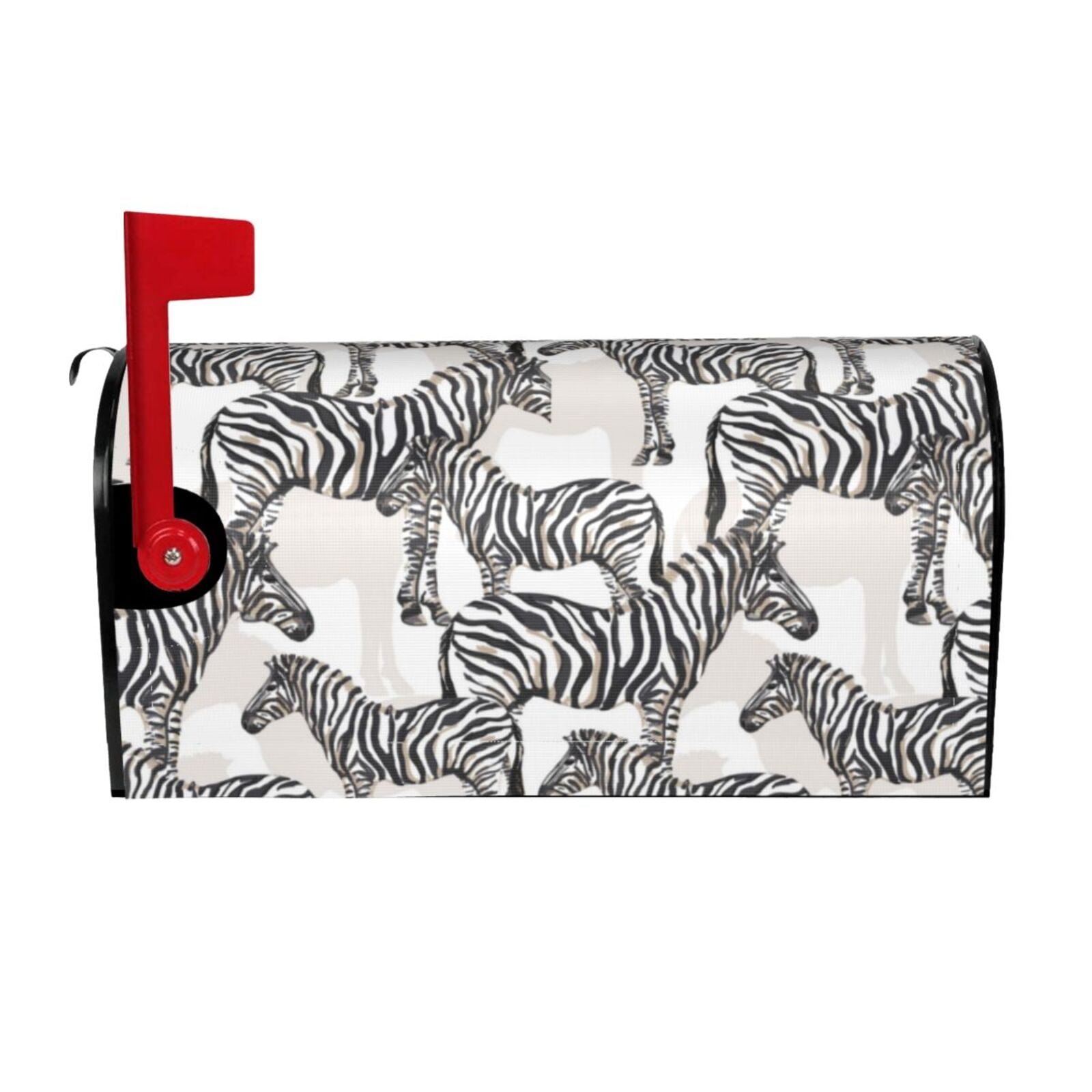 Mailbox Covers Magnetic Standard Size - vintage zebra cool Waterproof ...