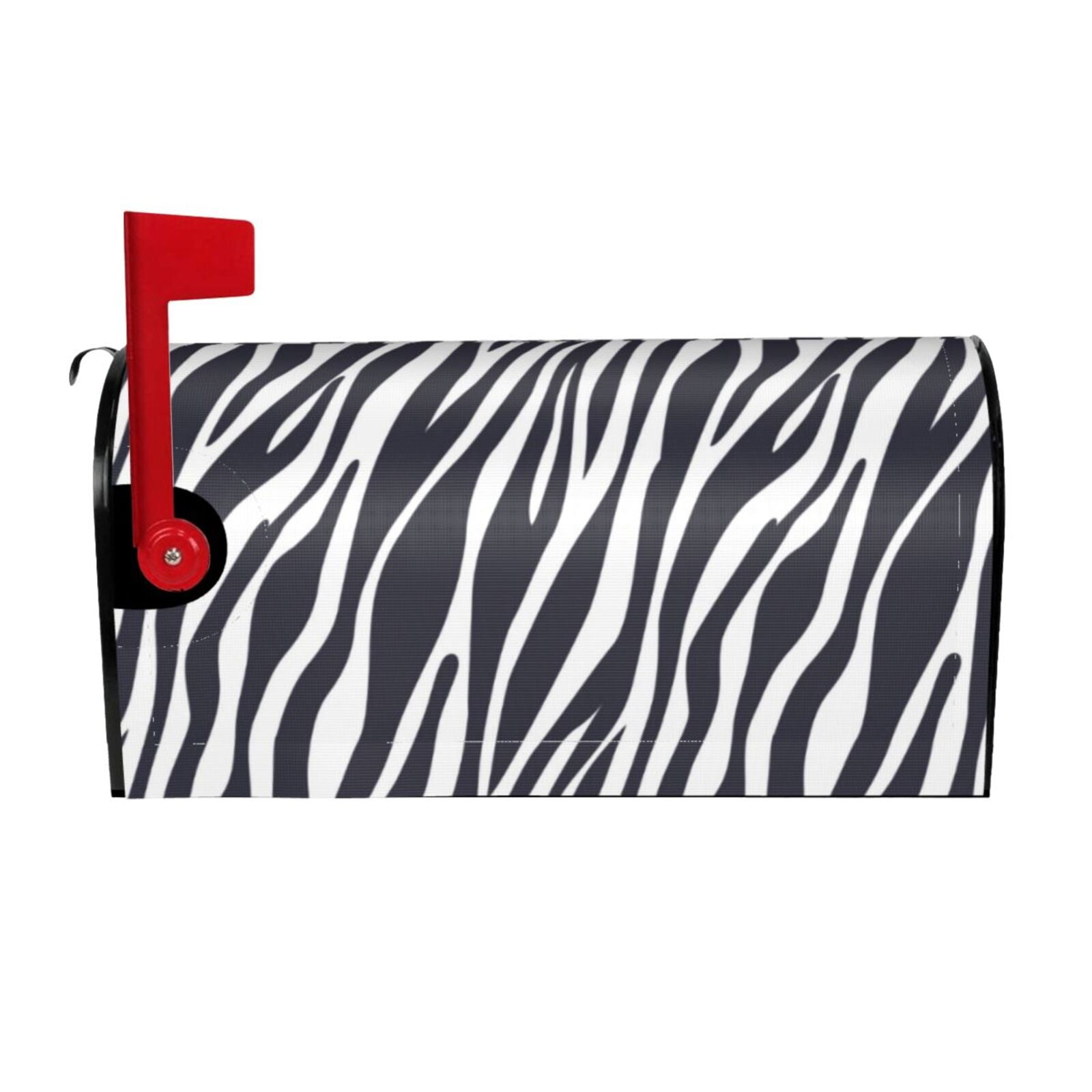 Mailbox Covers Magnetic Standard Size - zebra print black white print ...
