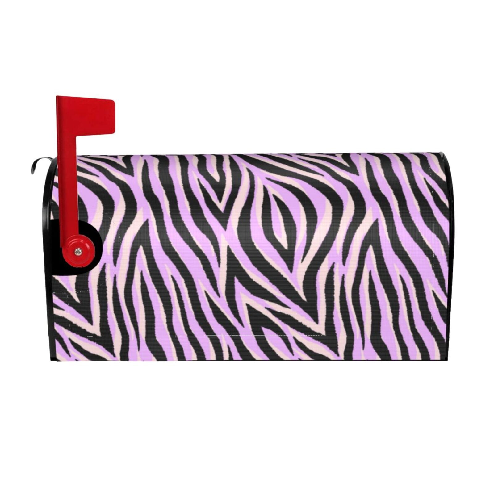 Mailbox Covers Magnetic Standard Size - zebra print purple Waterproof ...