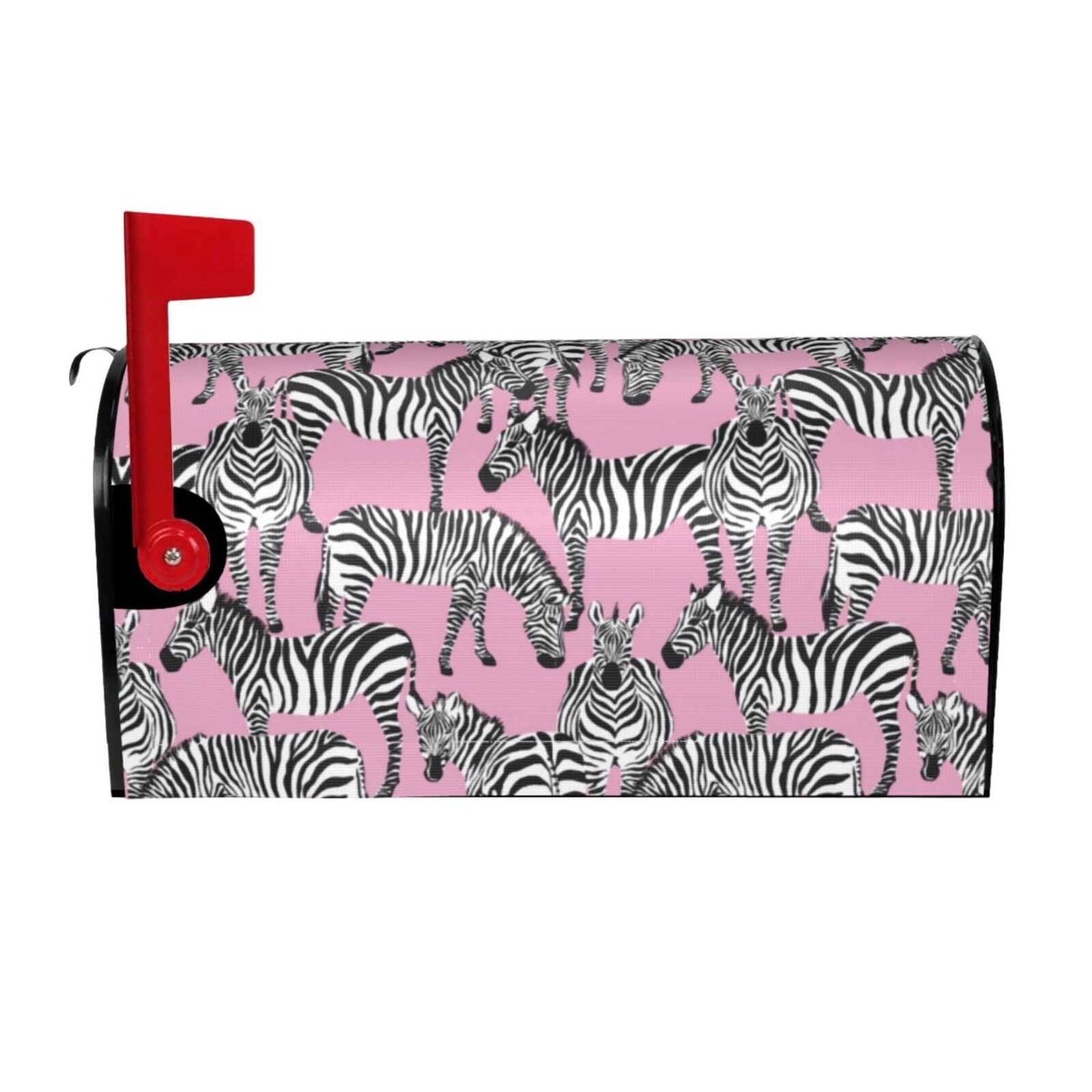 Mailbox Covers Magnetic Standard Size - zebra purple cute Waterproof ...