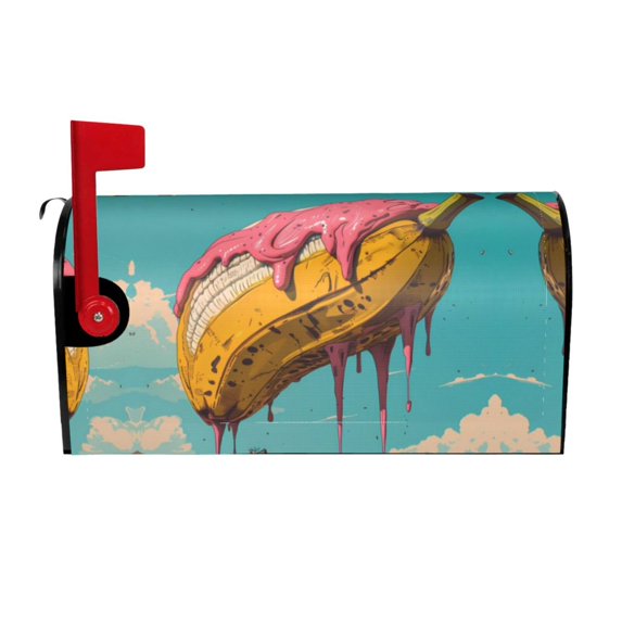 Mailbox Covers, Melting Banana Fantasy Cute Welcome Mailbox Cover ...
