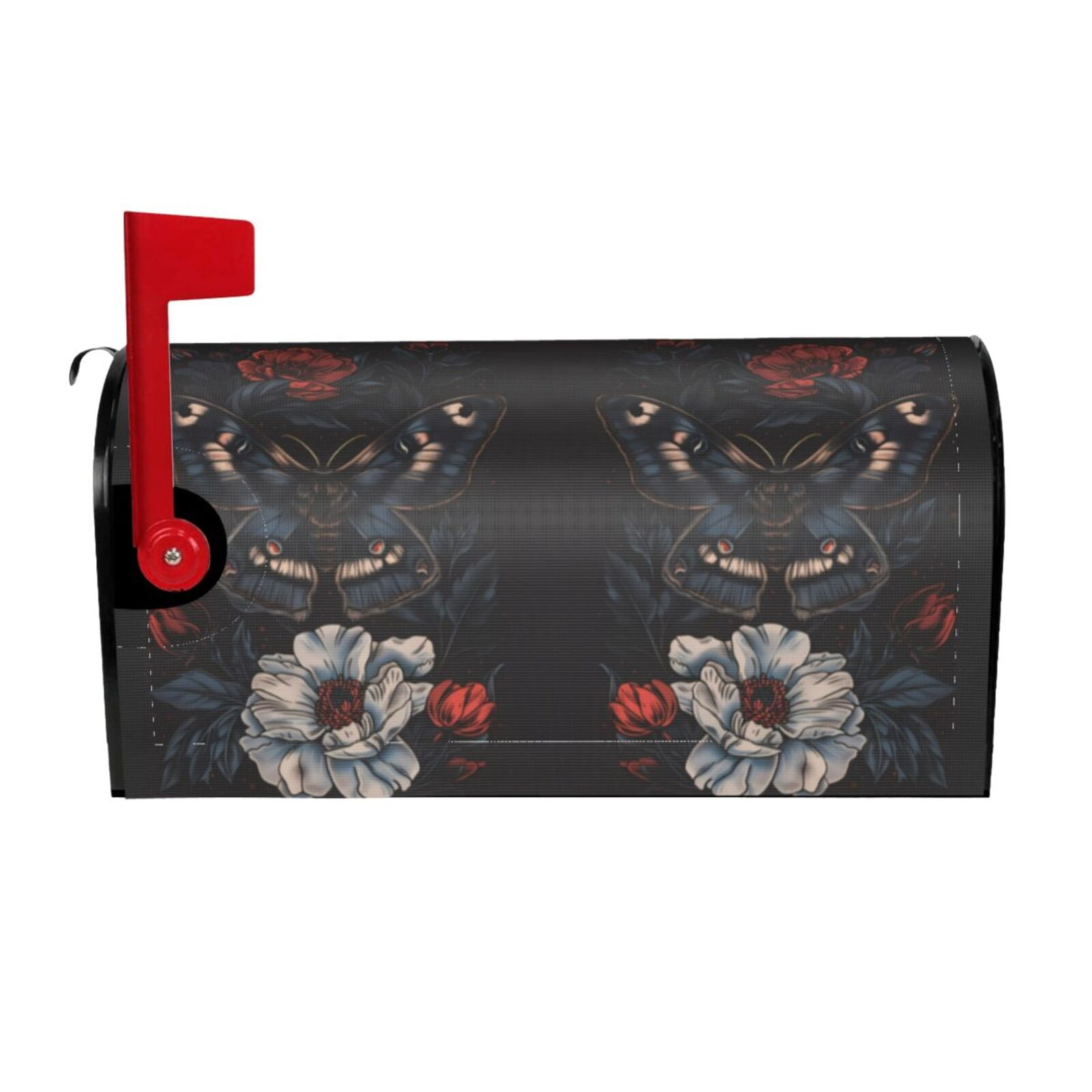 Mailbox Covers Midnight Butterfly Floral Dream Waterproof mail Box ...
