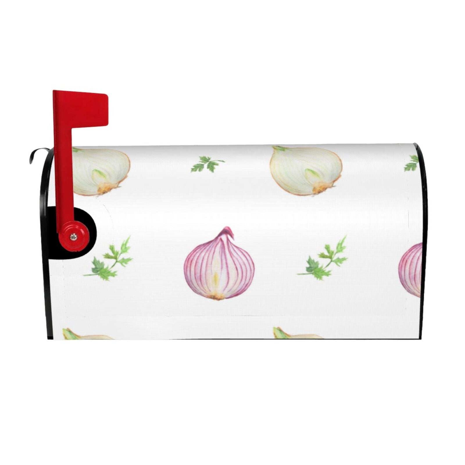 Mailbox Covers, Minimalist Onion leaf Welcome Cute Mailbox Cover ...