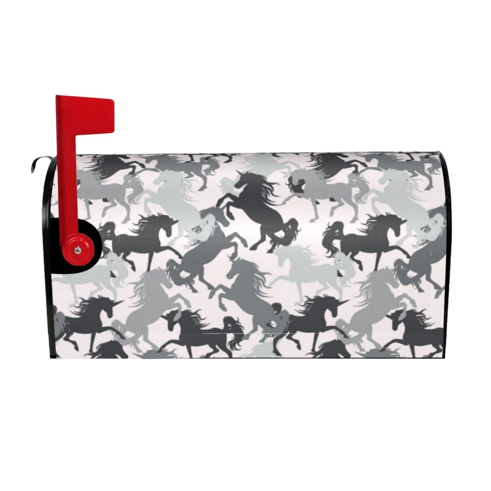 Mailbox Covers, Modern Minimalist Cool Horse Welcome Cute Mailbox Cover ...