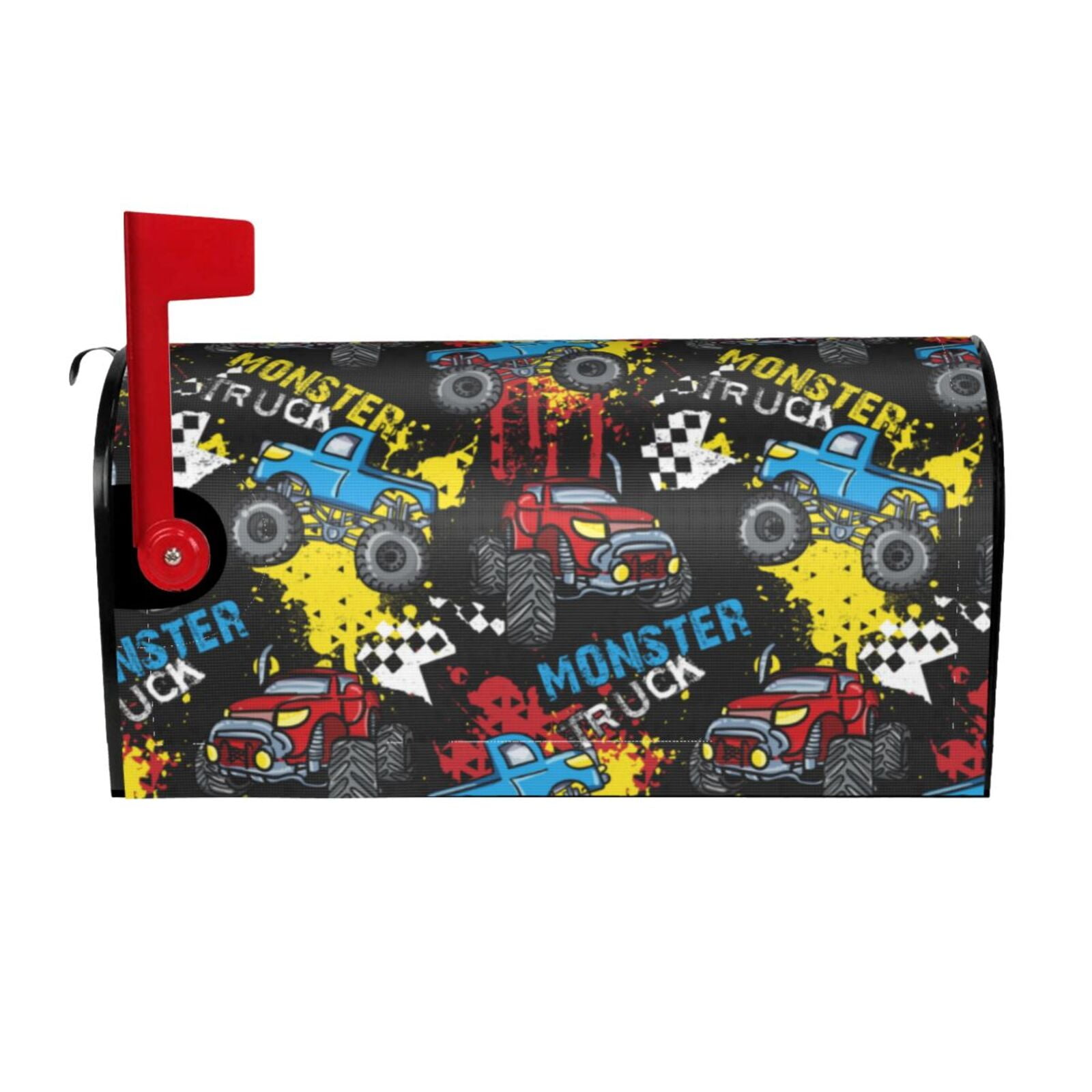 Mailbox Covers, Monster Car Welcome Cute Mailbox Cover Magnetic ...
