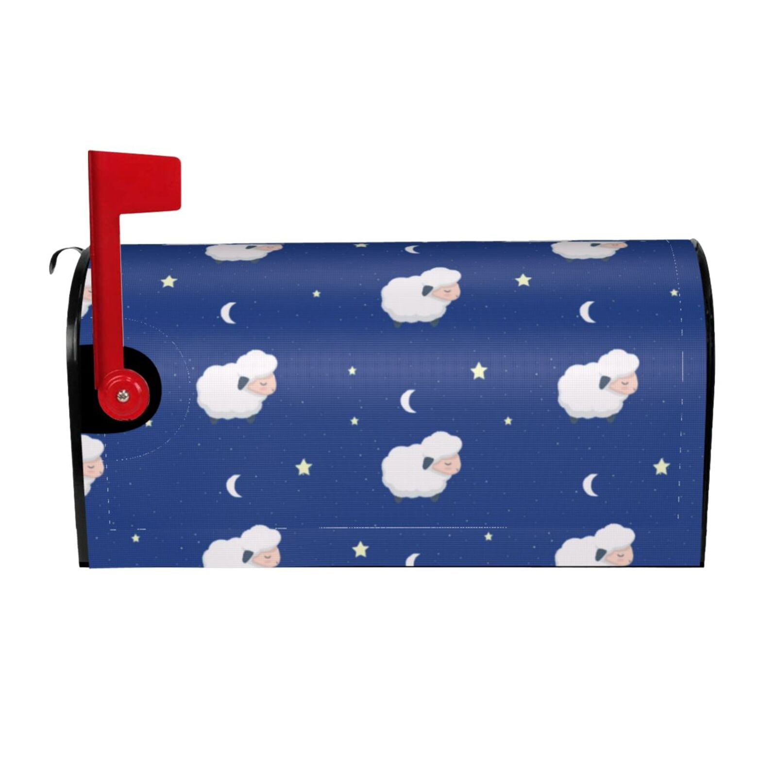 Mailbox Covers, Moon lamb Welcome Cute Mailbox Cover Magnetic Standard ...