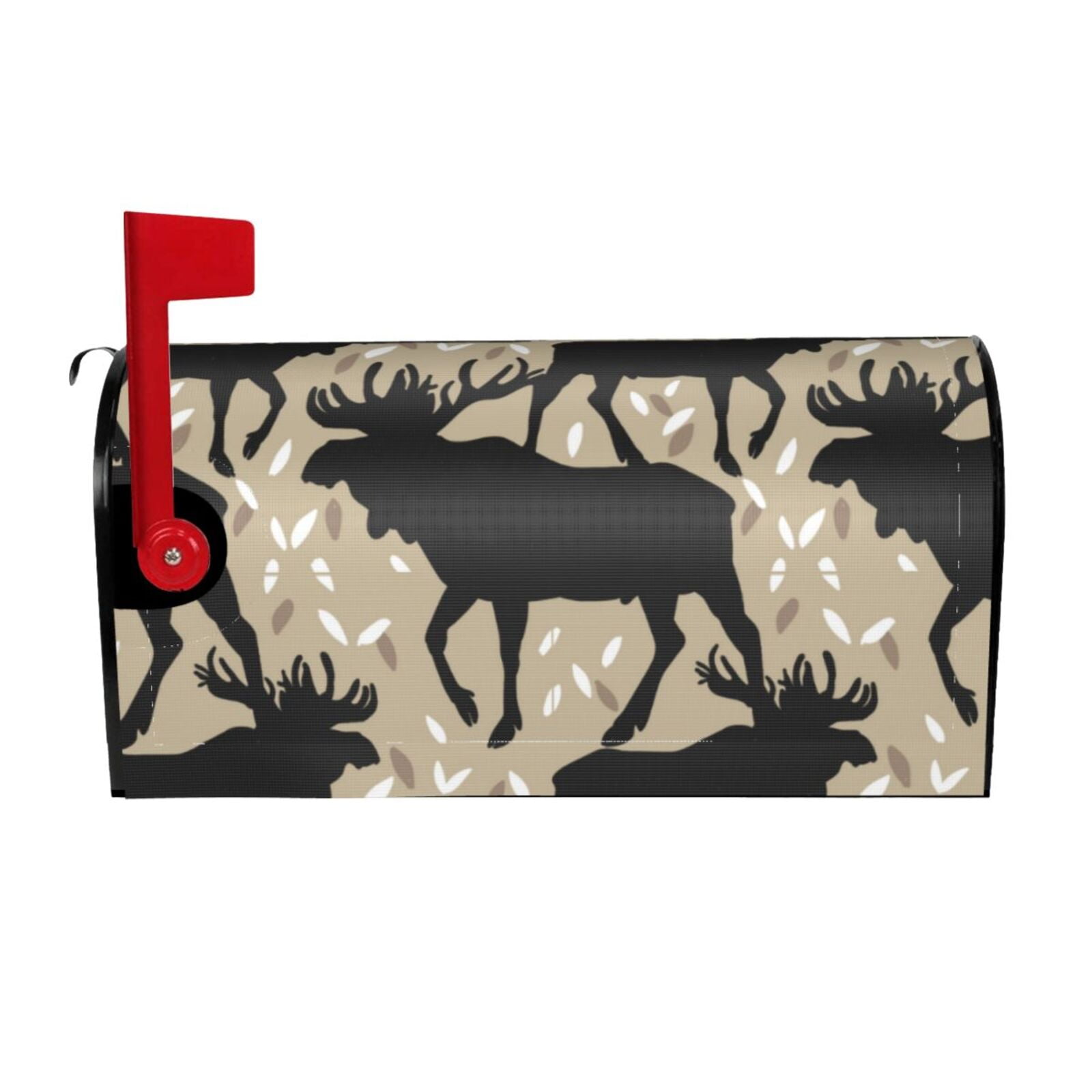 Mailbox Covers, Moose antlers elk vintage Welcome Cute Mailbox Cover ...