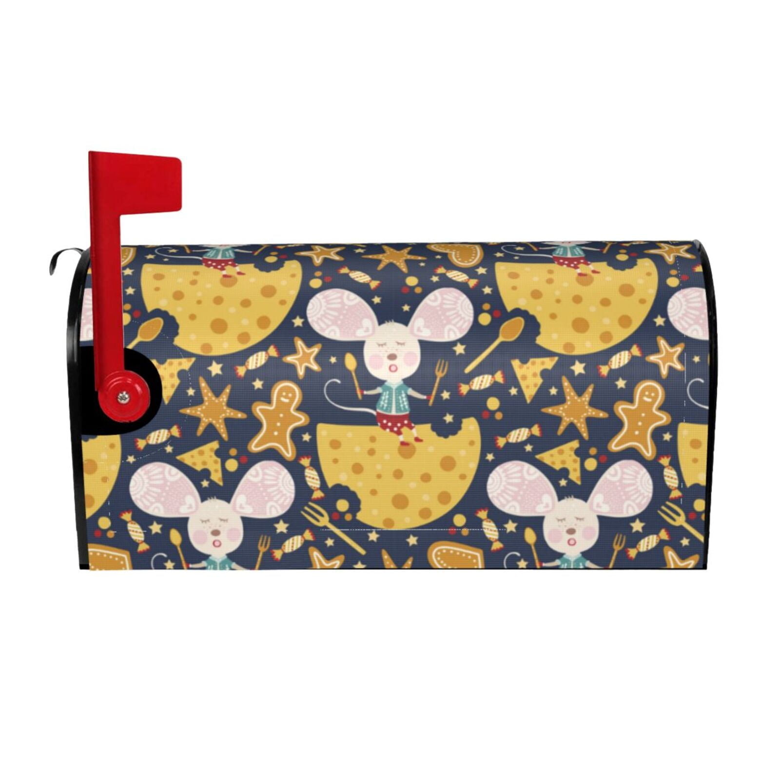 Mailbox Covers Mouse Cheese Waterproof mail Box Covers, Magnetic ...