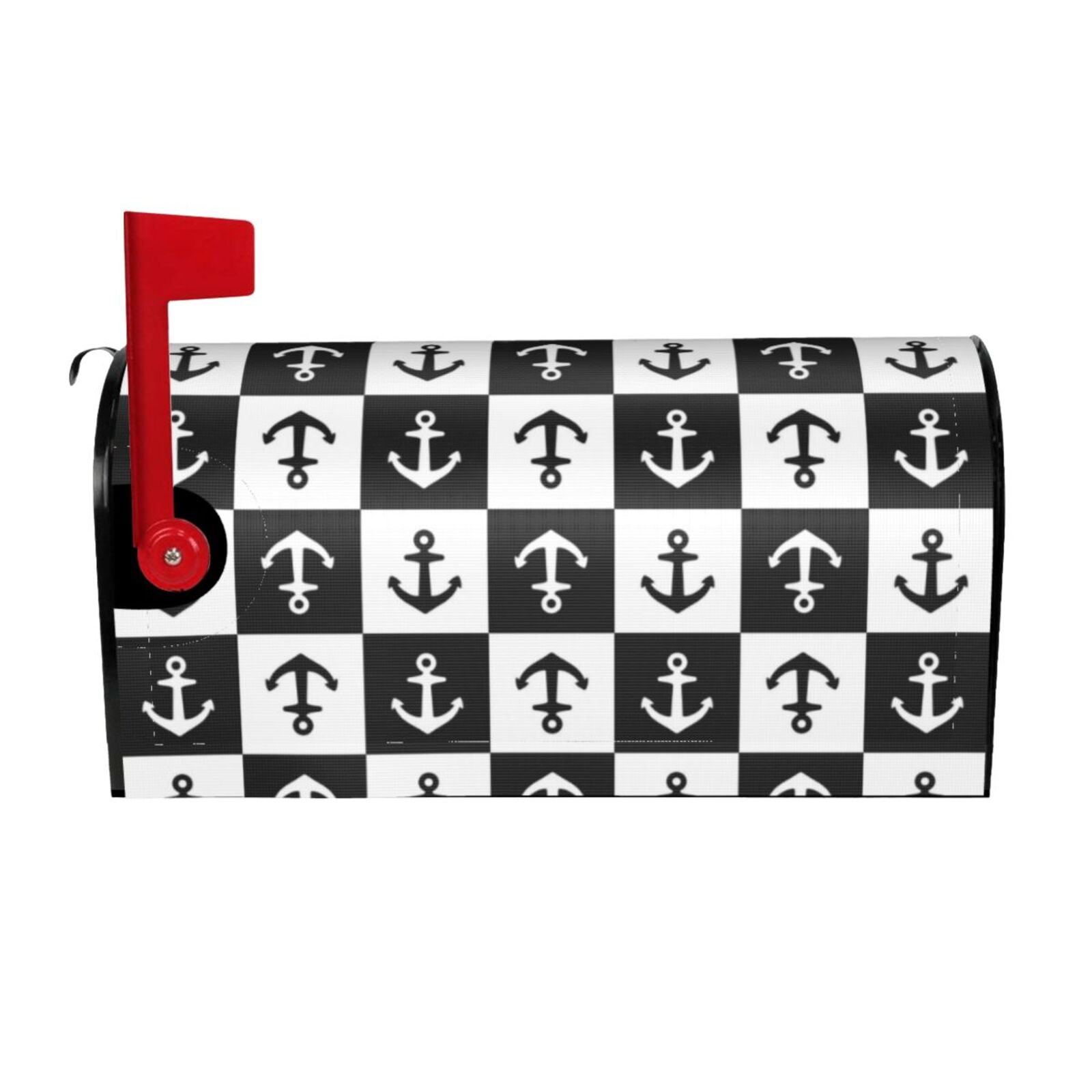 Mailbox Covers, Nautical Anchors1 Welcome Cute Mailbox Cover Magnetic ...