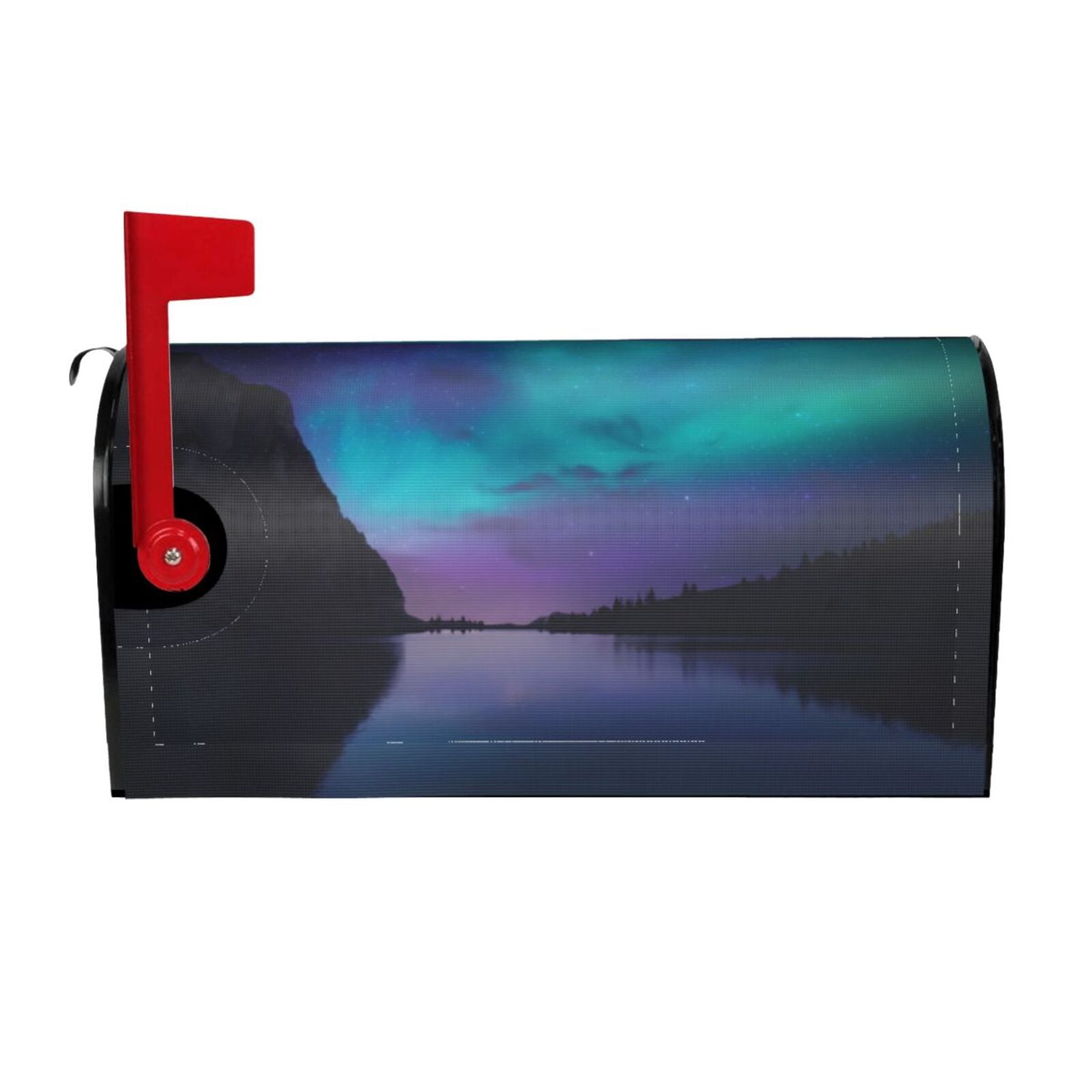 Mailbox Covers Night At Lake Aurora Waterproof mail Box Covers ...