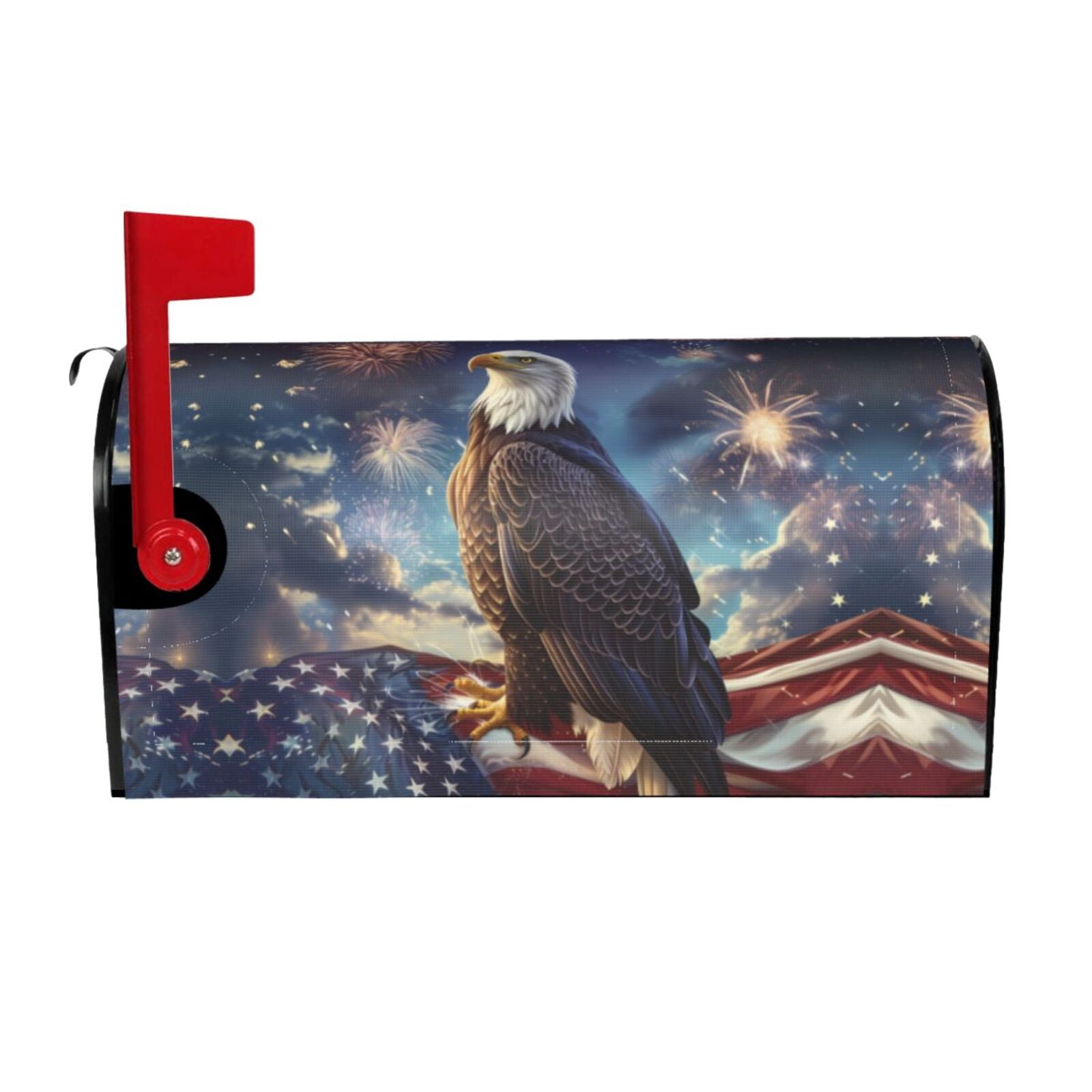 Mailbox Covers Night Sky Bald Eagle Waterproof mail Box Covers ...