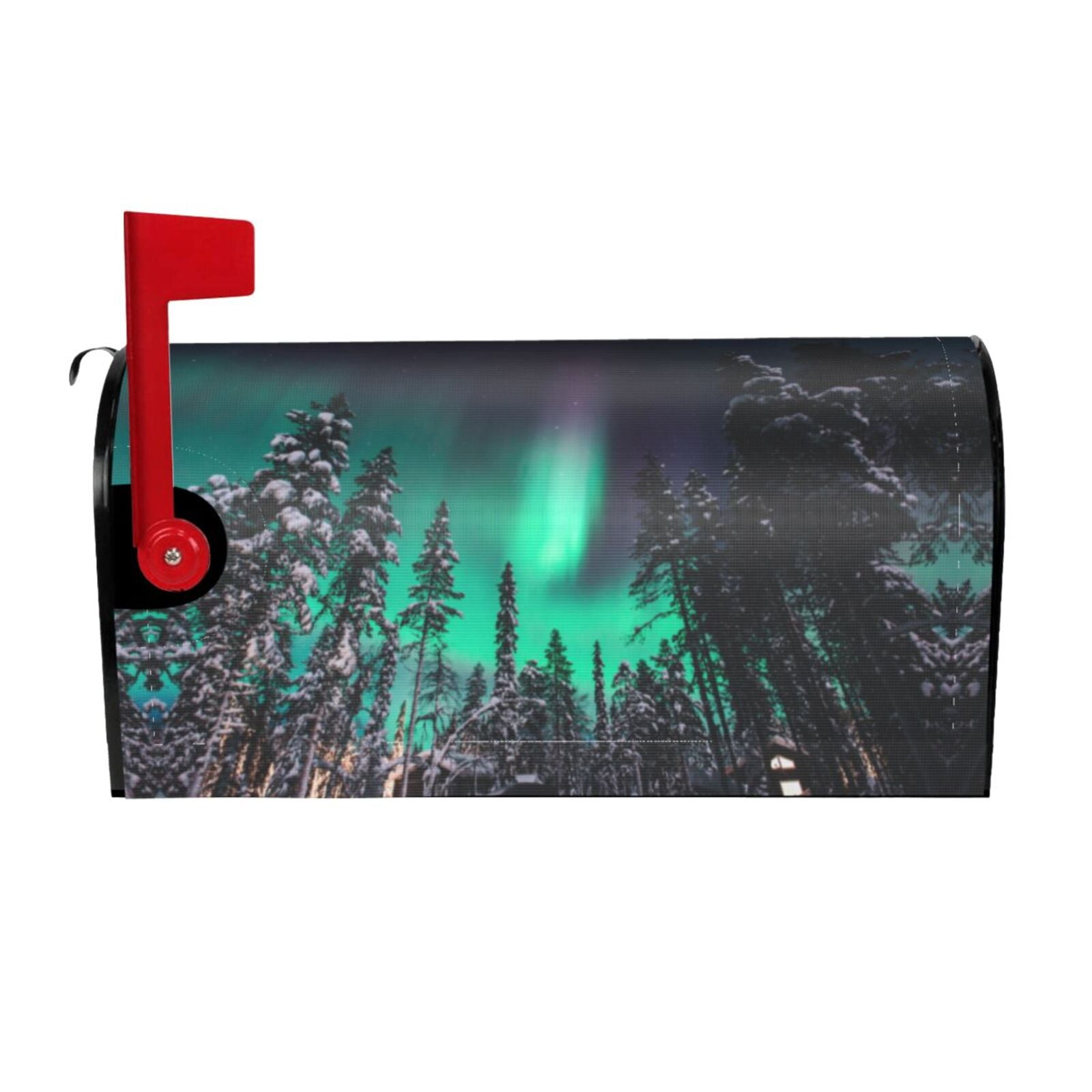 Mailbox Covers Northern Lights 2 Waterproof mail Box Covers, Magnetic ...