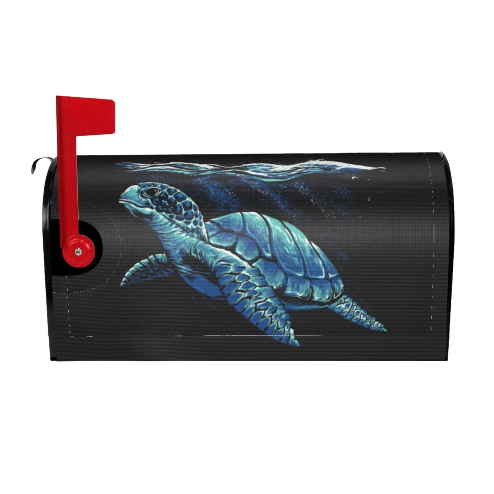 Mailbox Covers, Ocean Turtle Welcome Cute Mailbox Cover Magnetic ...