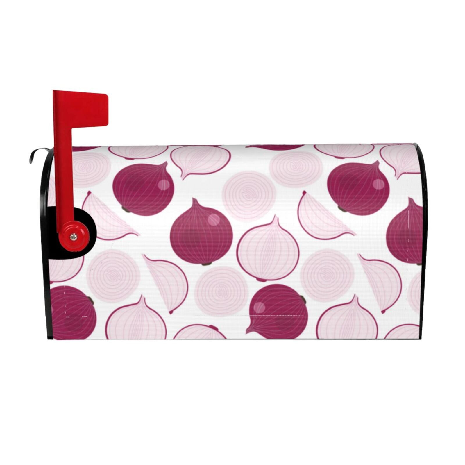 Mailbox Covers, Onion purple Welcome Cute Mailbox Cover Magnetic ...