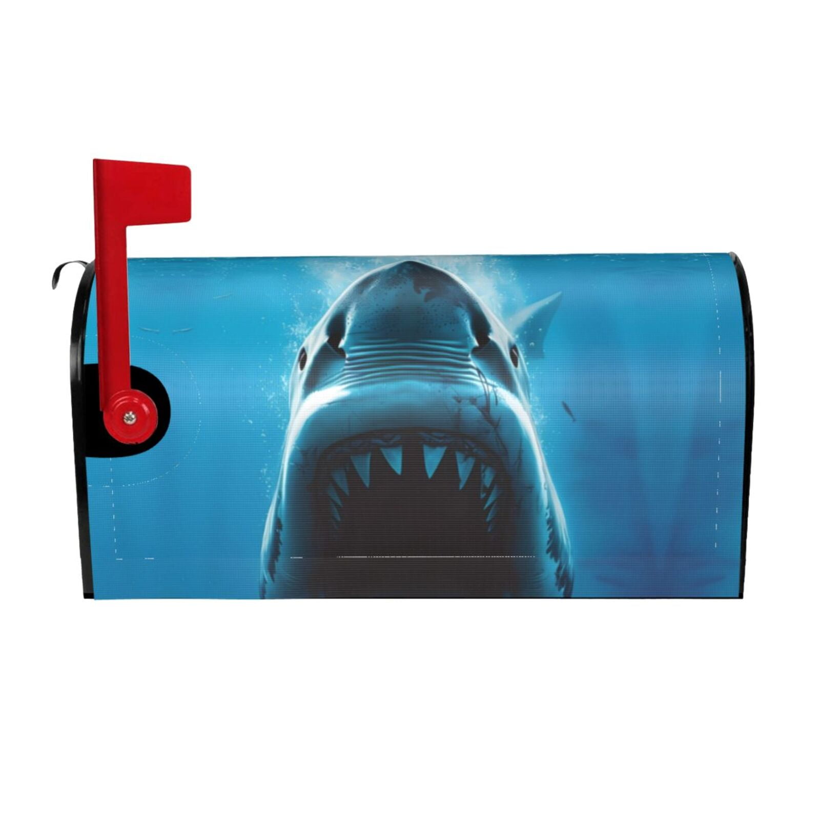 Mailbox Covers, Open-Mouthed Shark Welcome Cute Mailbox Cover Magnetic ...