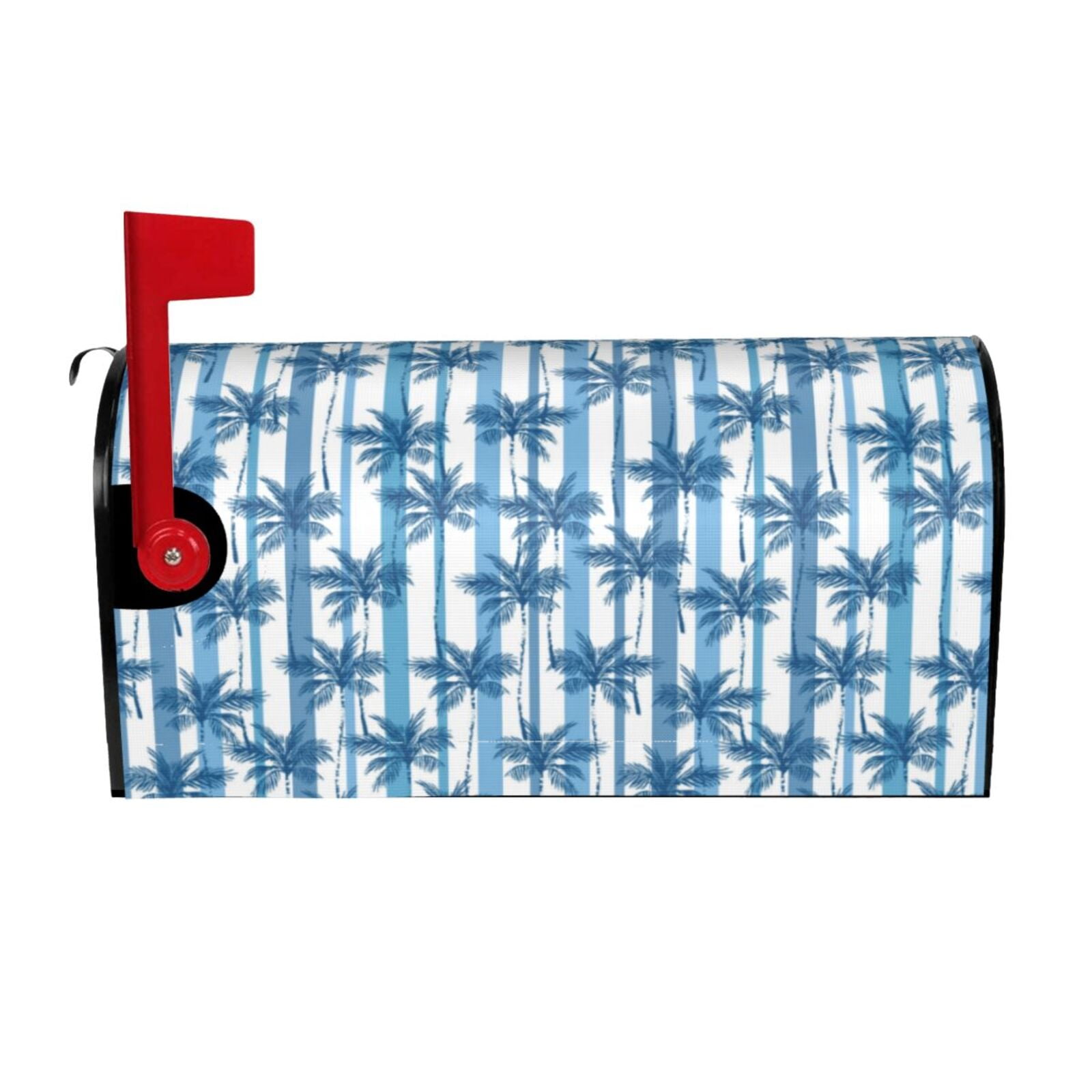 Mailbox Covers Palm Tree Print Waterproof mail Box Covers, Magnetic ...
