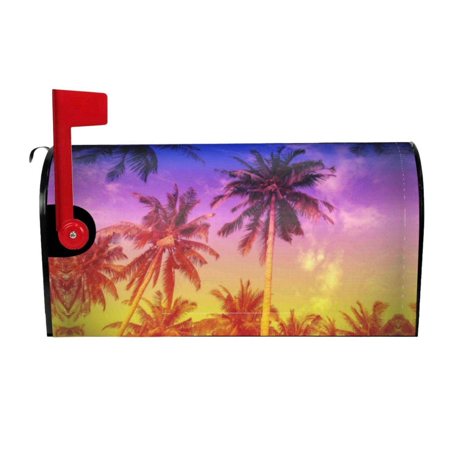 Mailbox Covers Palm Trees at Sunset Waterproof mail Box Covers ...