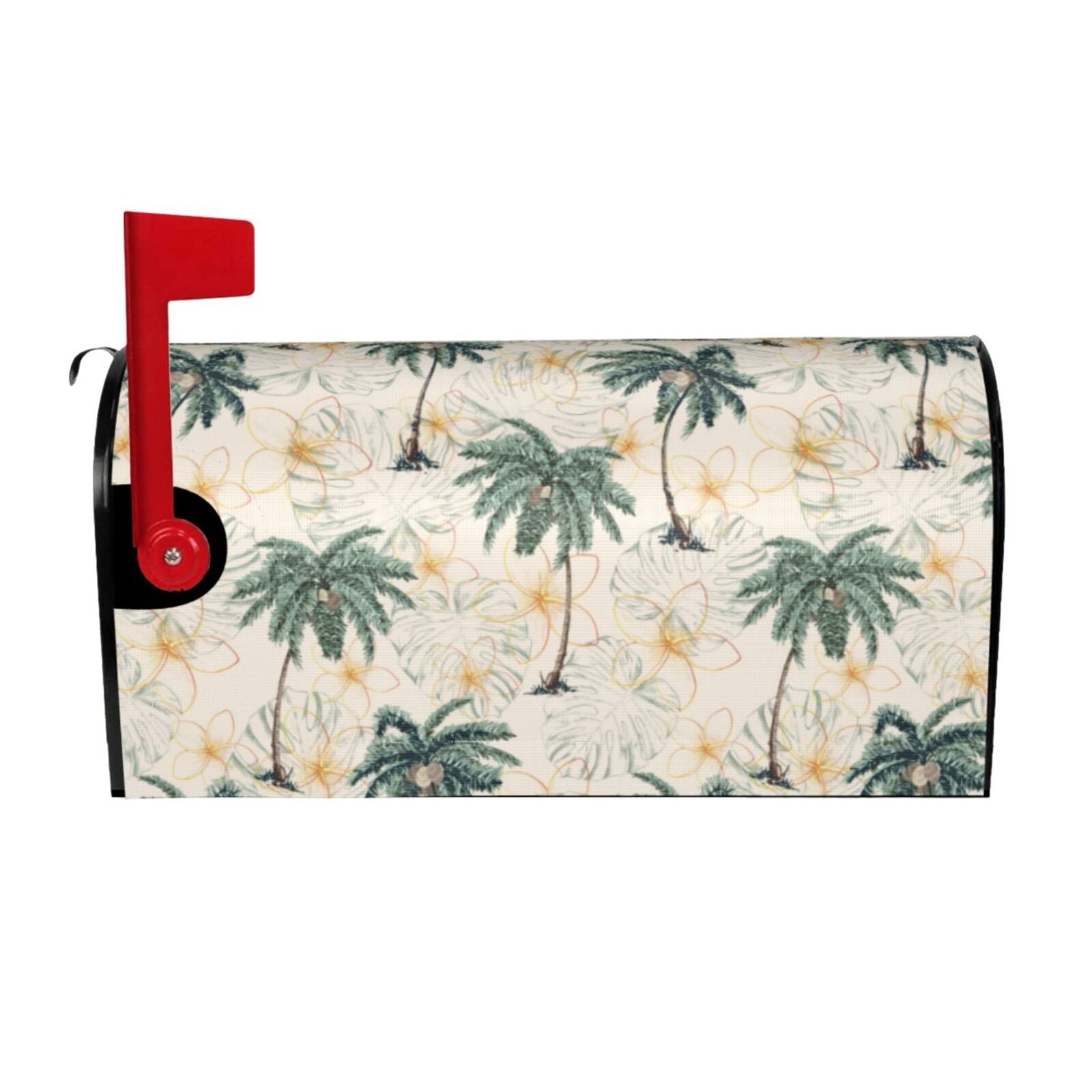 Mailbox Covers Palm tree_AC Waterproof mail Box Covers, Magnetic ...