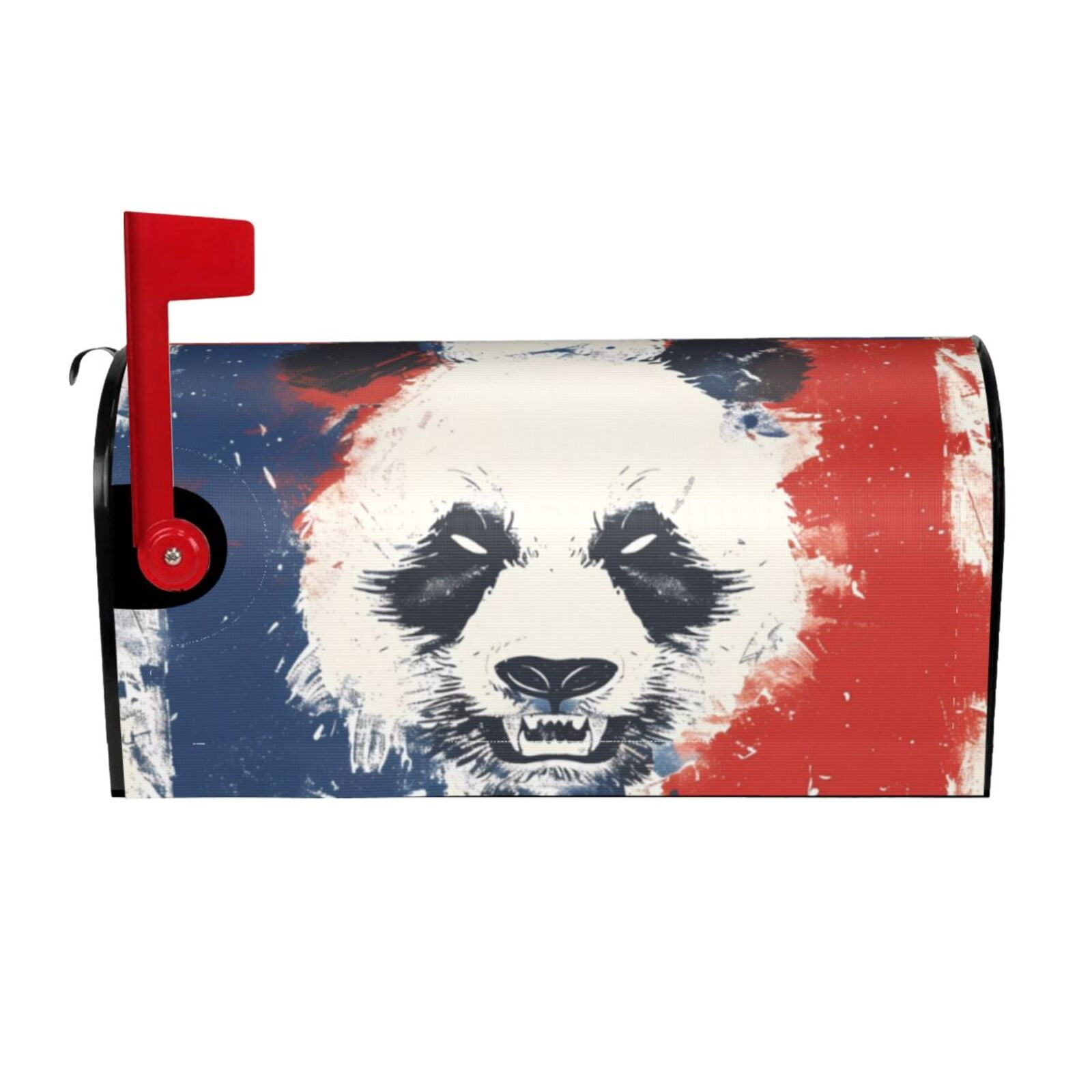 Mailbox Covers, Panda Graffiti Art Welcome Cute Mailbox Cover Magnetic ...
