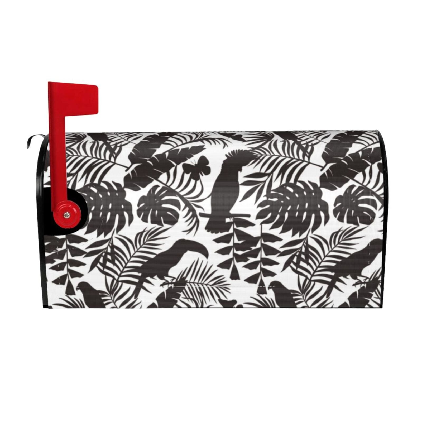 Mailbox Covers, Parrot leaves shadow Welcome Mailbox Cover Magnetic ...